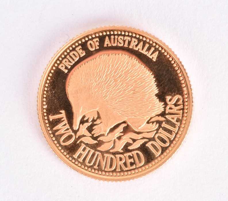 Lot 401 - A 1992 'Pride of Australia' $200 gold coin