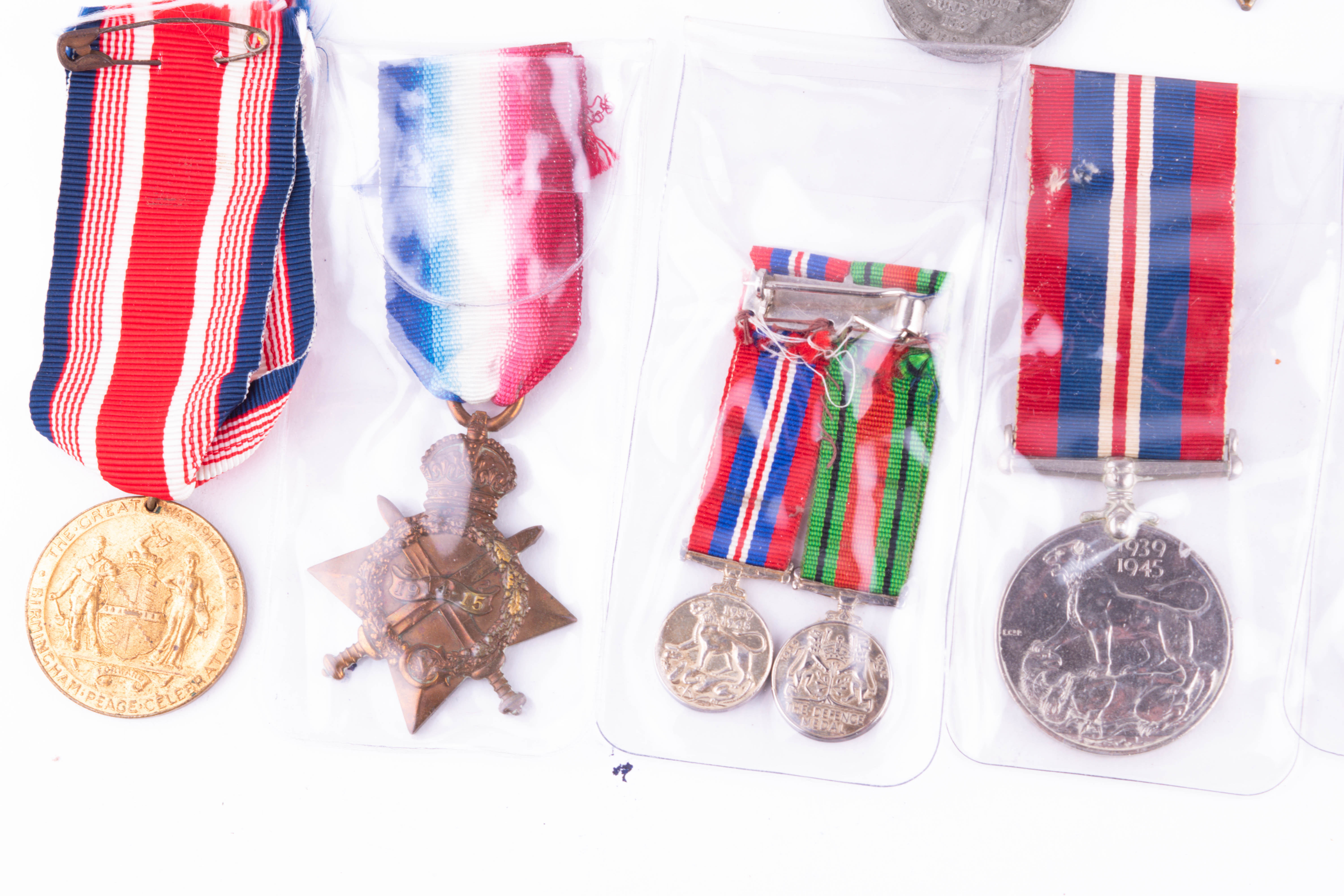 Lot 250 - A collection of WWII medals in original