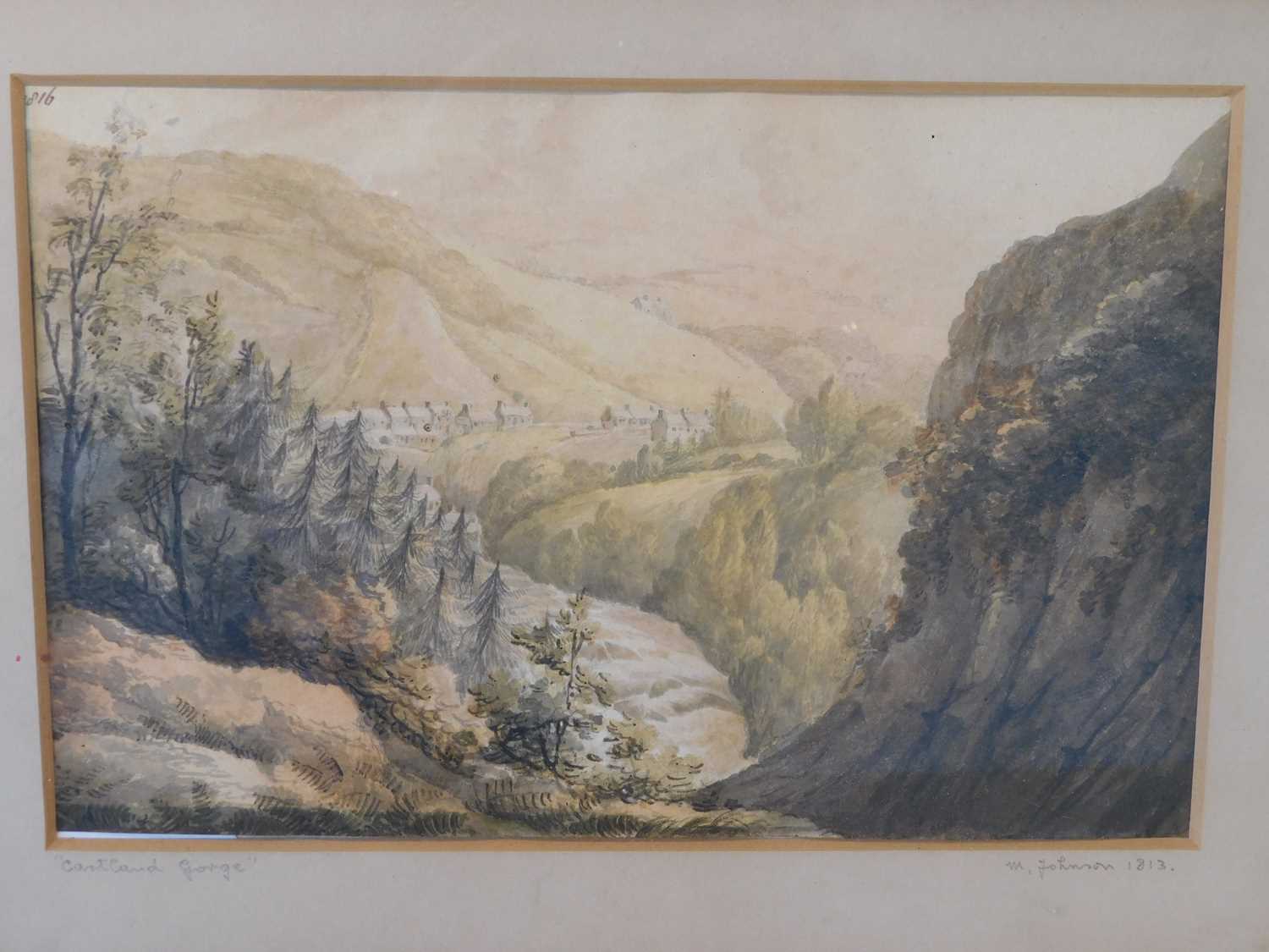 Lot 485 - M. Johnson (British, 19th century),