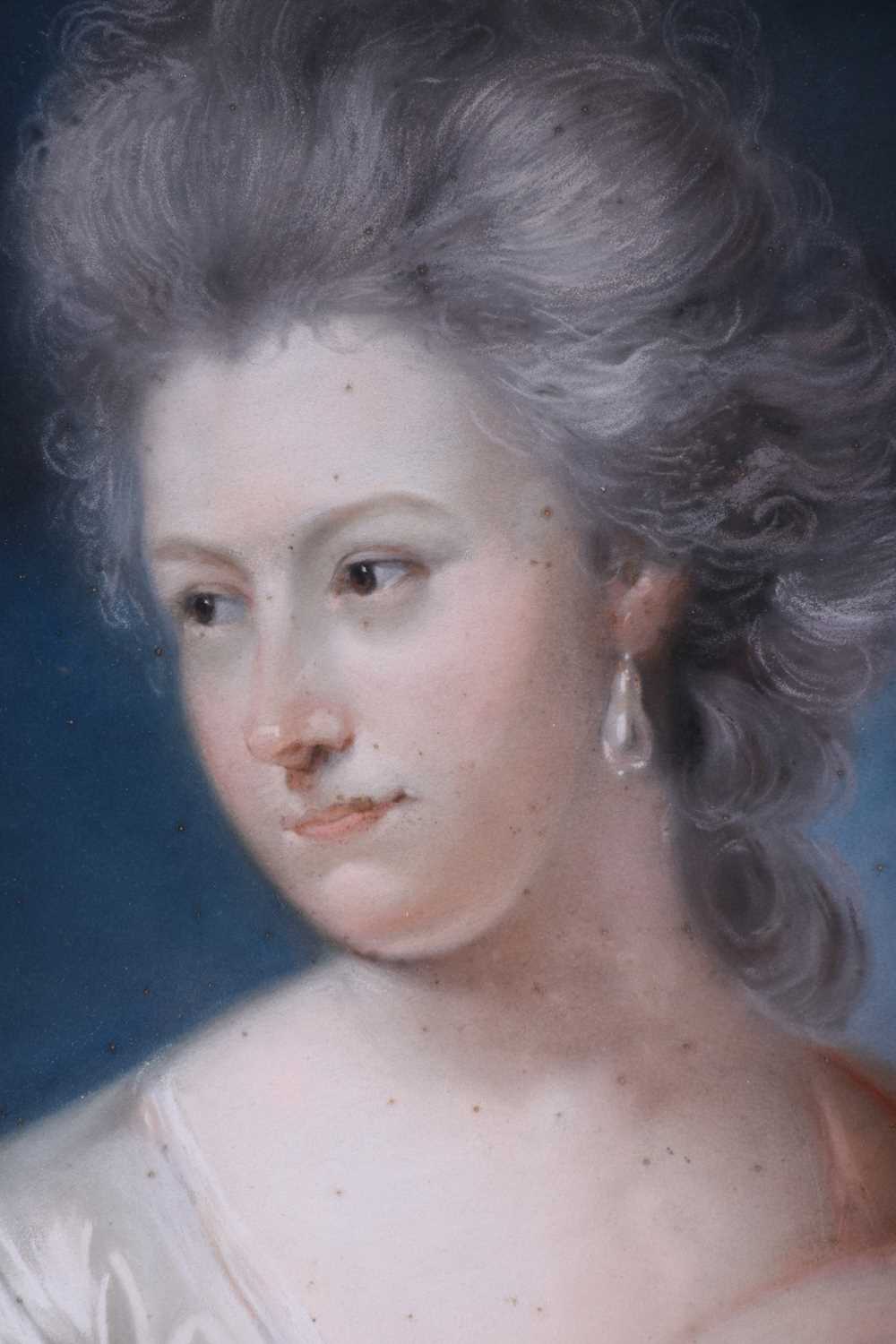 Lot 2 - John Russell (1745 - 1806), portrait of a lady