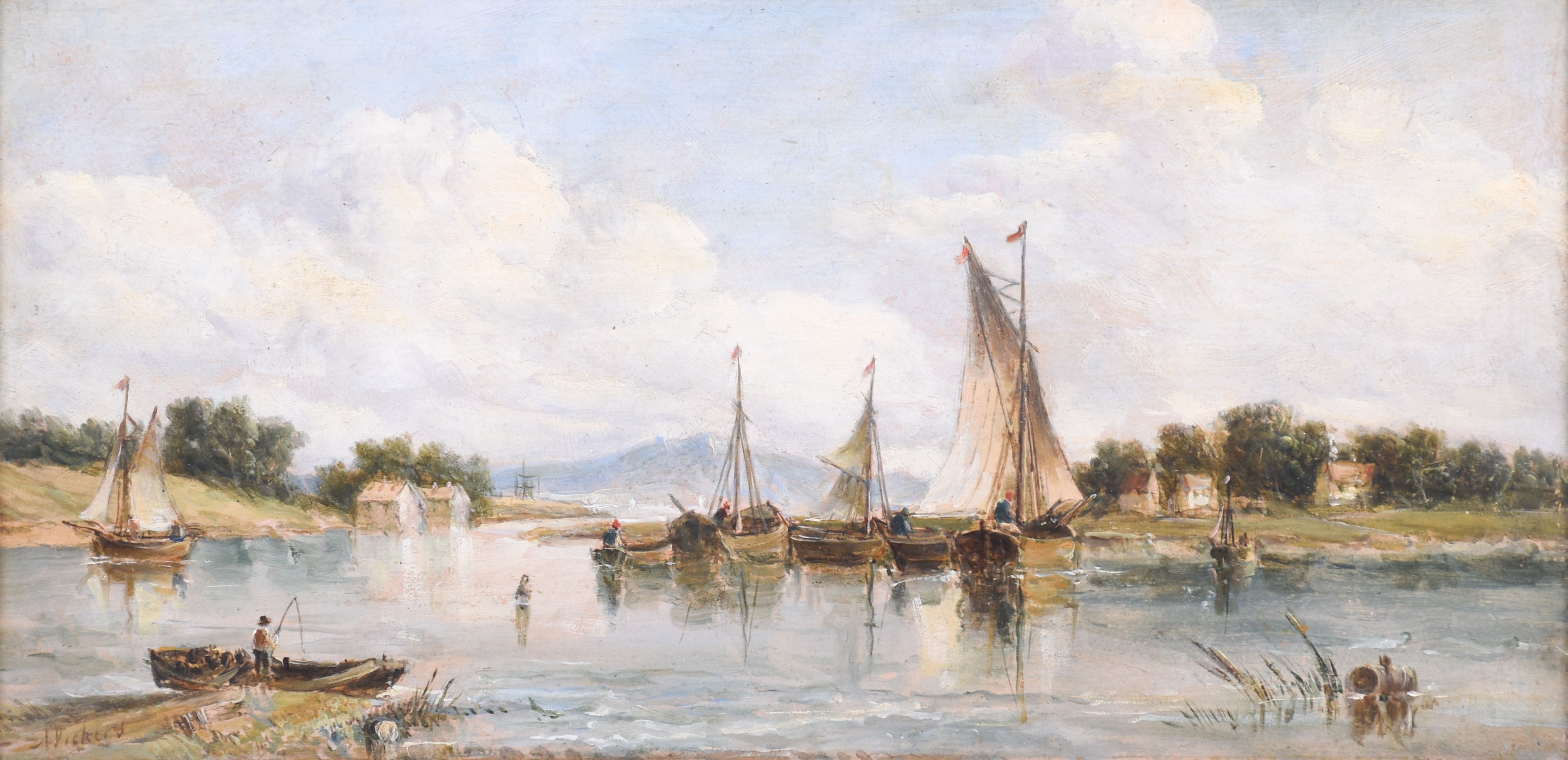 Lot 60 - Alfred Henry Vickers (1853-1907) British a