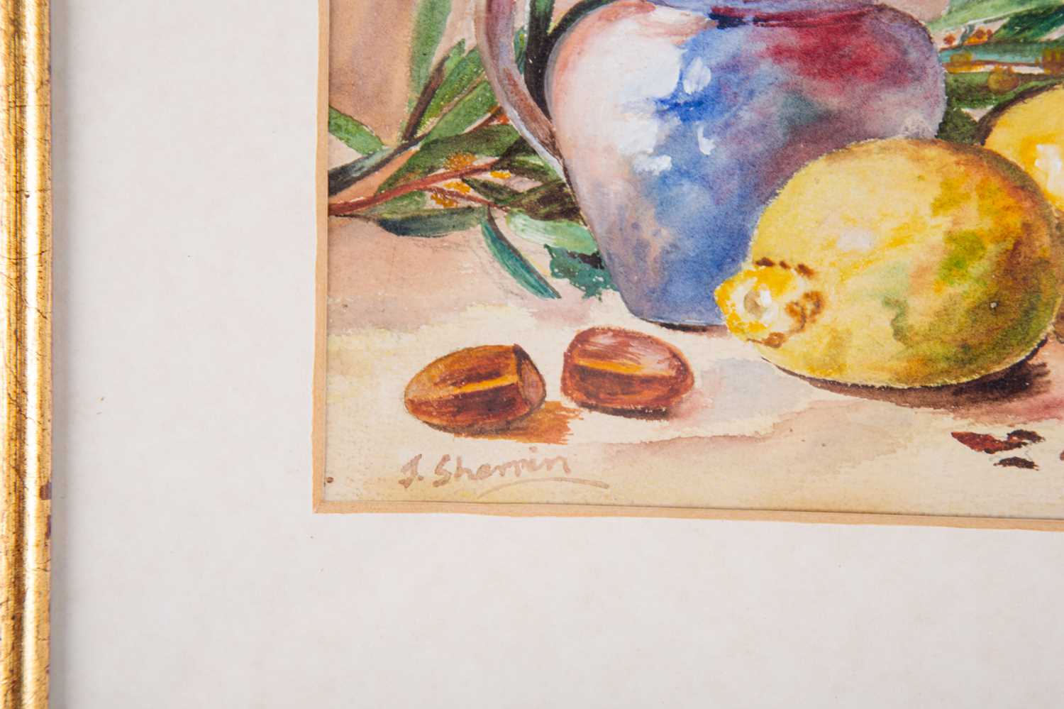 Lot 4 - John Sherrin (1819-1896) British, a still life