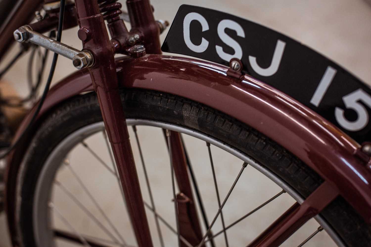 Lot 6 - A 1948 James Autocycle De Luxe, 98cc,