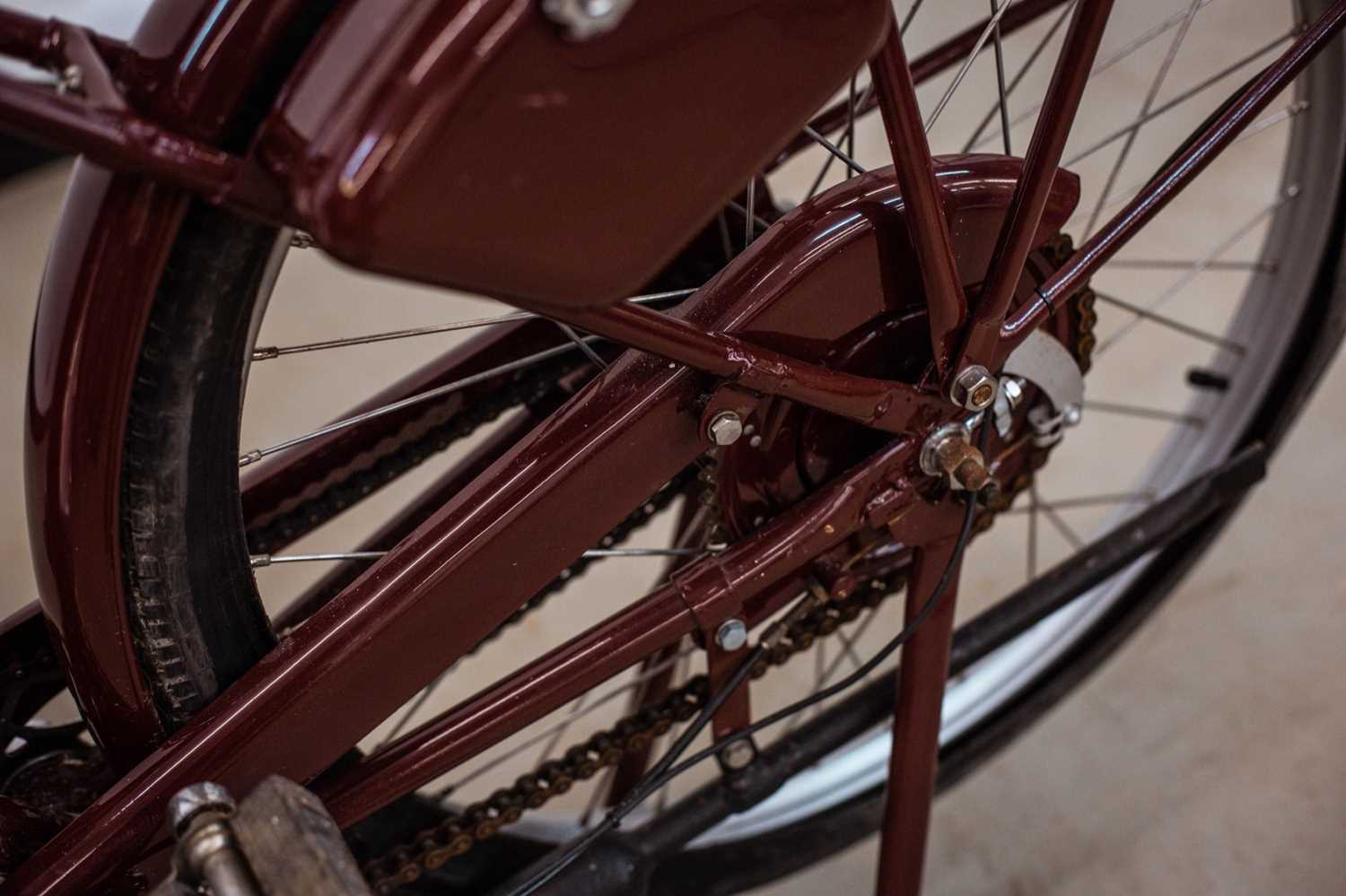 Lot 6 - A 1948 James Autocycle De Luxe, 98cc,