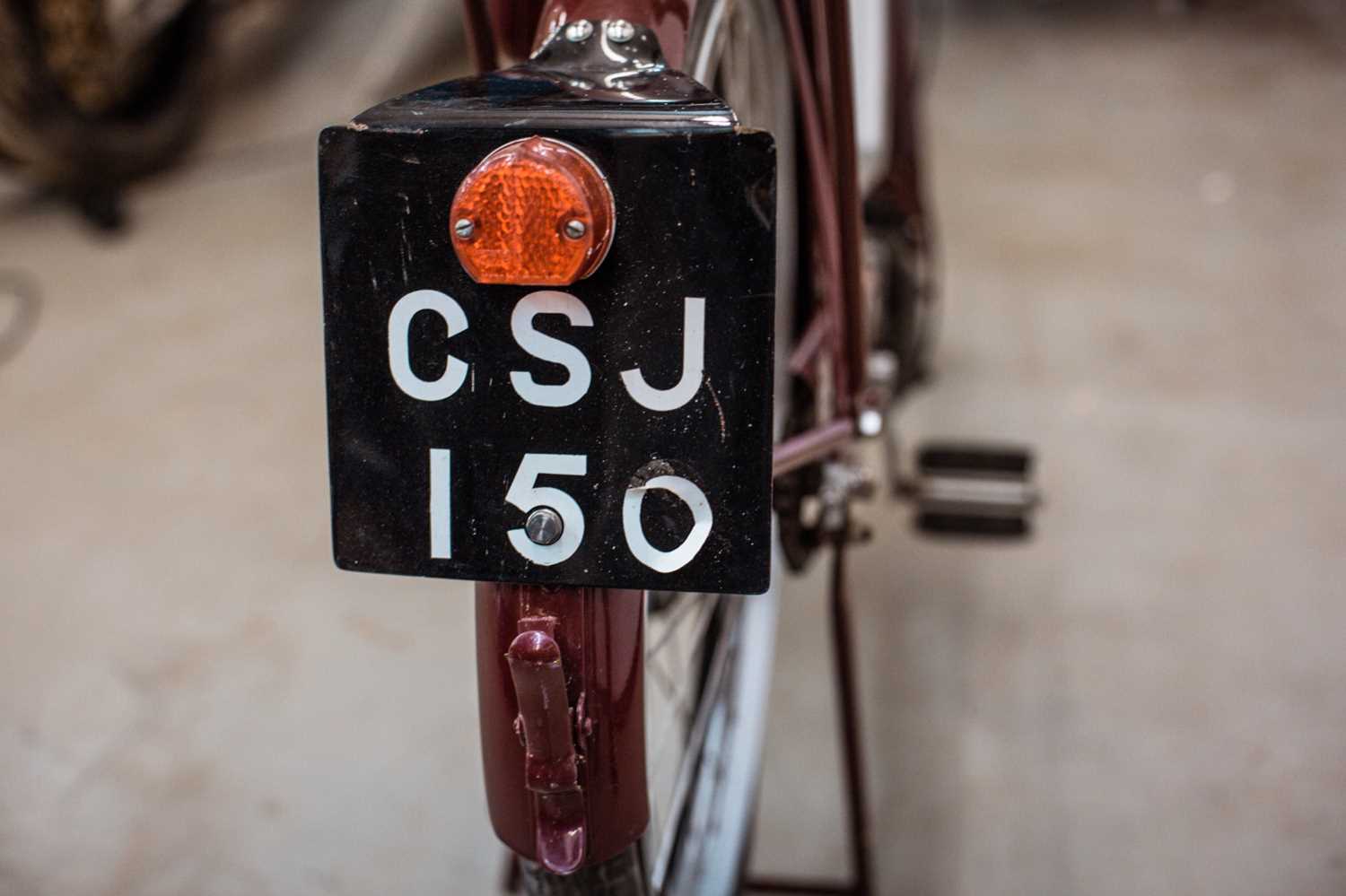 Lot 6 - A 1948 James Autocycle De Luxe, 98cc,