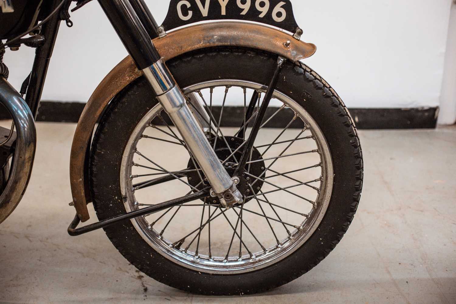 Lot 4 - A 1947 Matchless G80 black 500cc motorcycle,