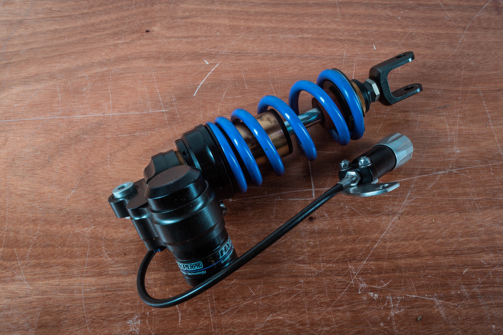 Lot 24 - A Hyperpro rear shock unit with manual