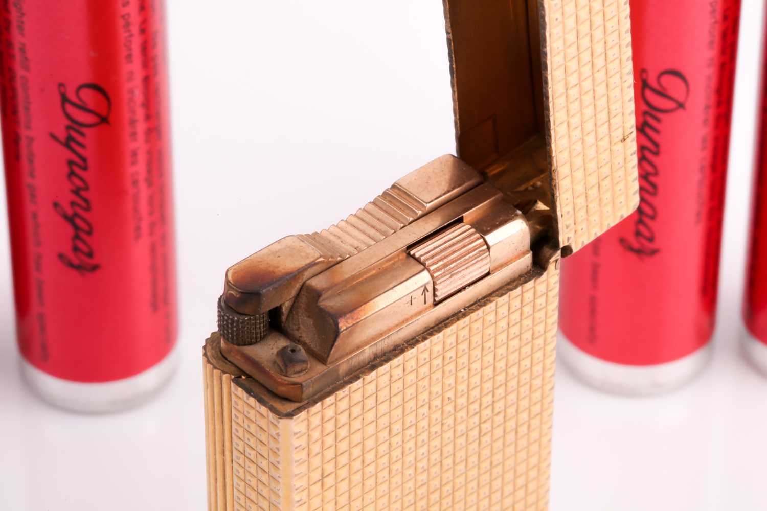 Lot 527 - A vintage S L Dupont French gold plated