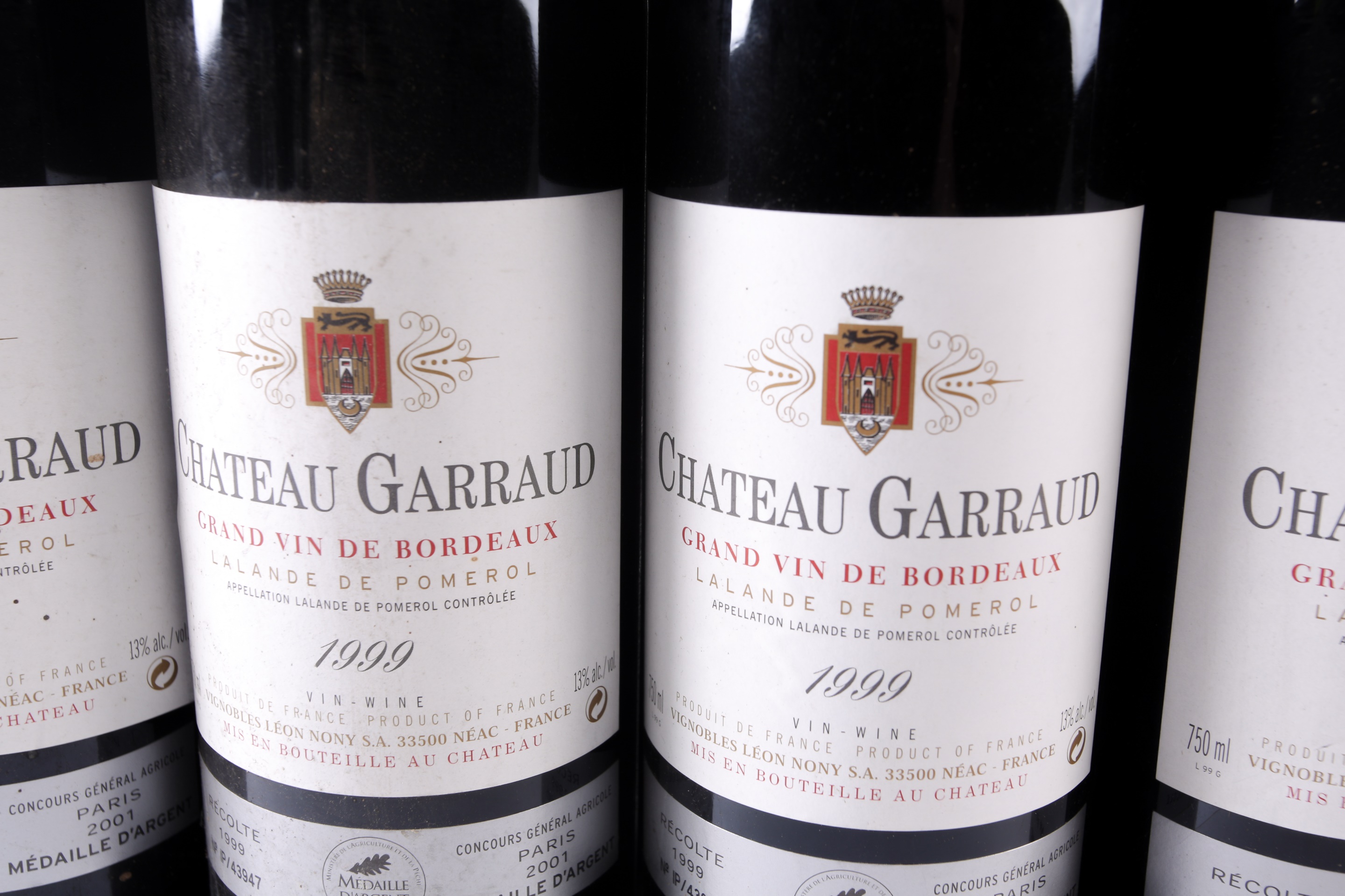 Lot 351 - Twelve bottles of 1999 Chateau Garraud