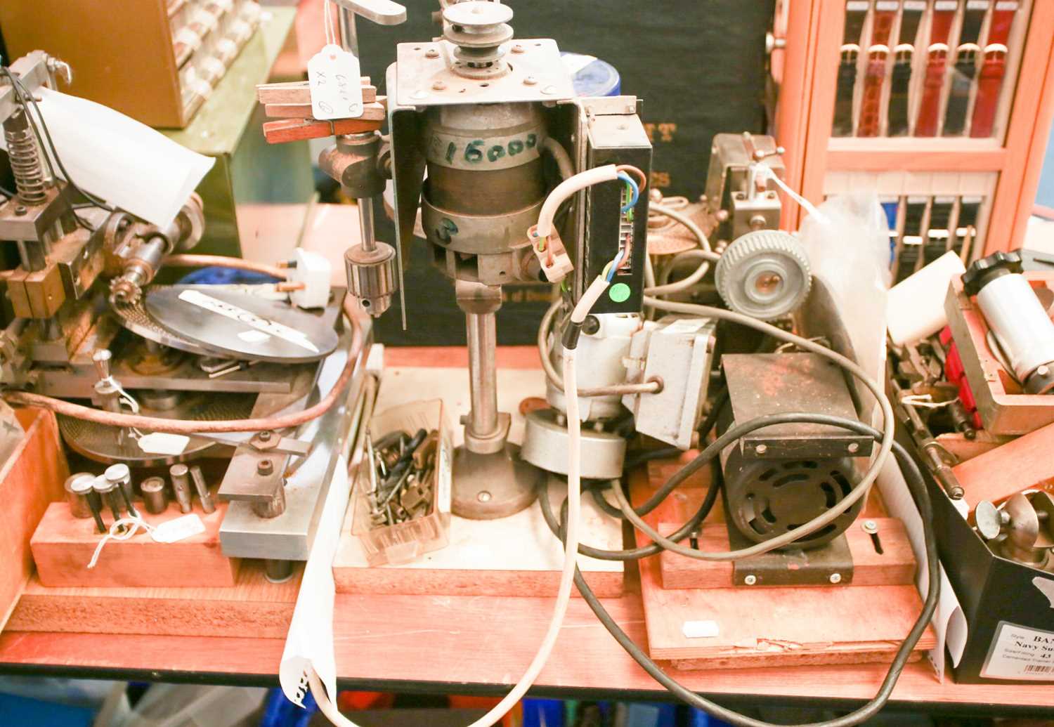 Lot 277 - A vintage clockmakers wheel/ gear cutting