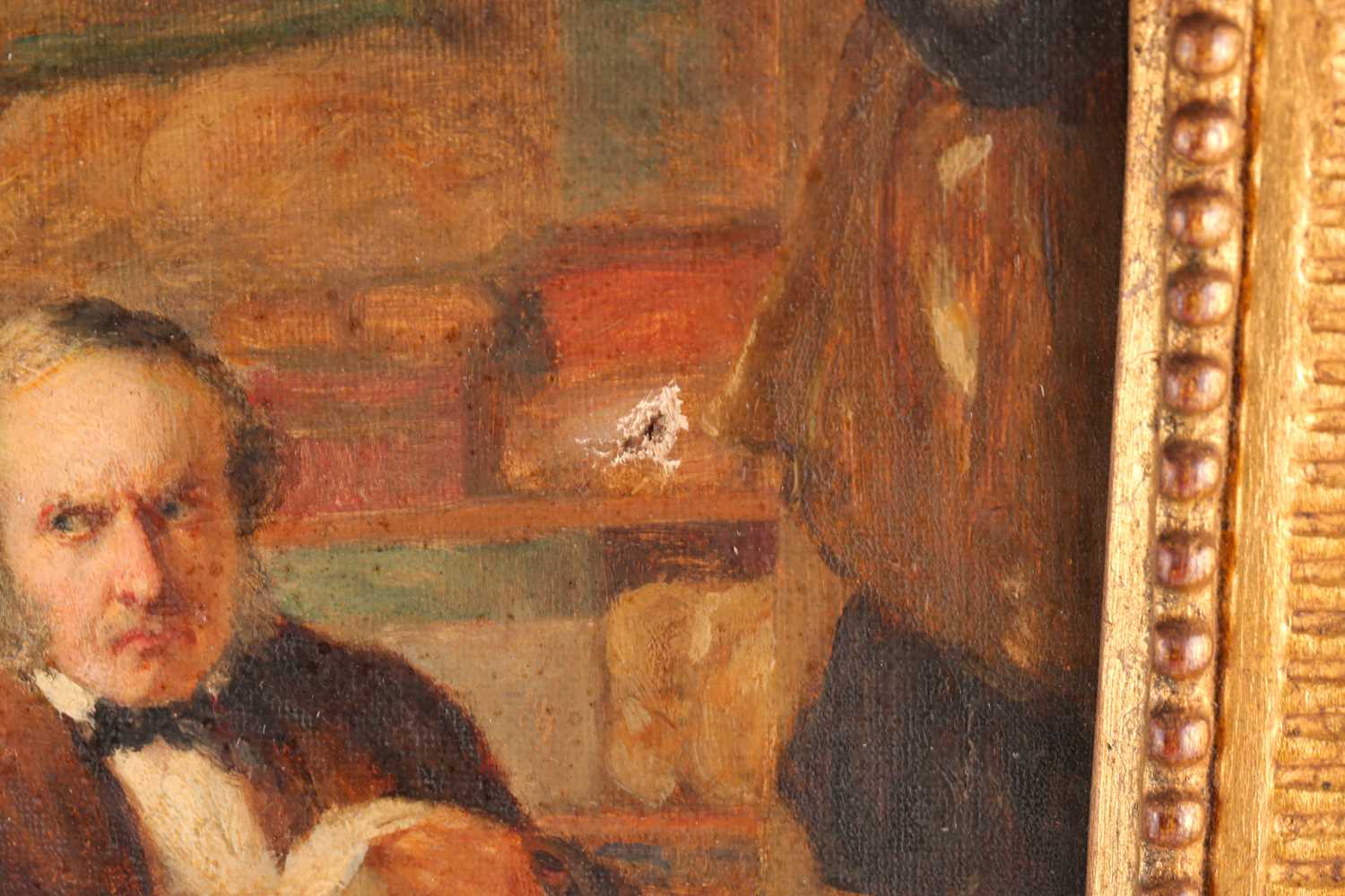 Lot 30 - Edward Hughes R.W.S (1832-1908) 'The Draper's