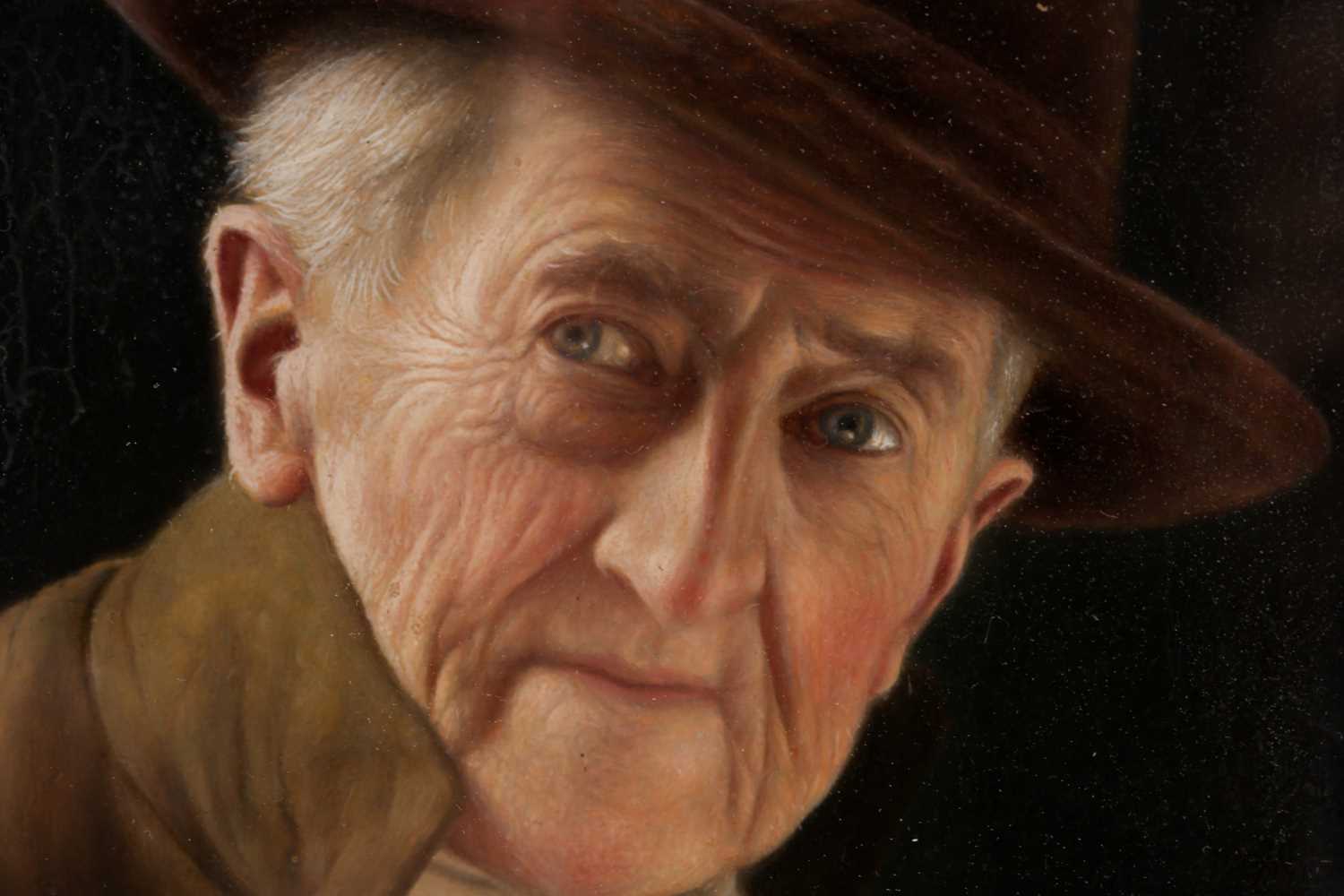 Lot 2 - Carl Heuser (1827-1892), a head and shoulders