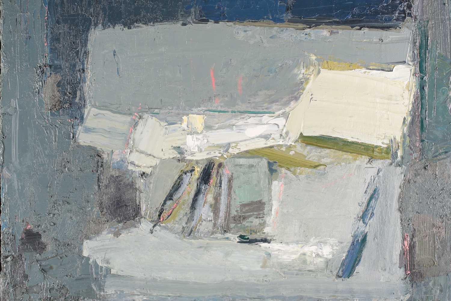 Lot 6 - Arthur Neal, (B. 1952), Still life with fish,