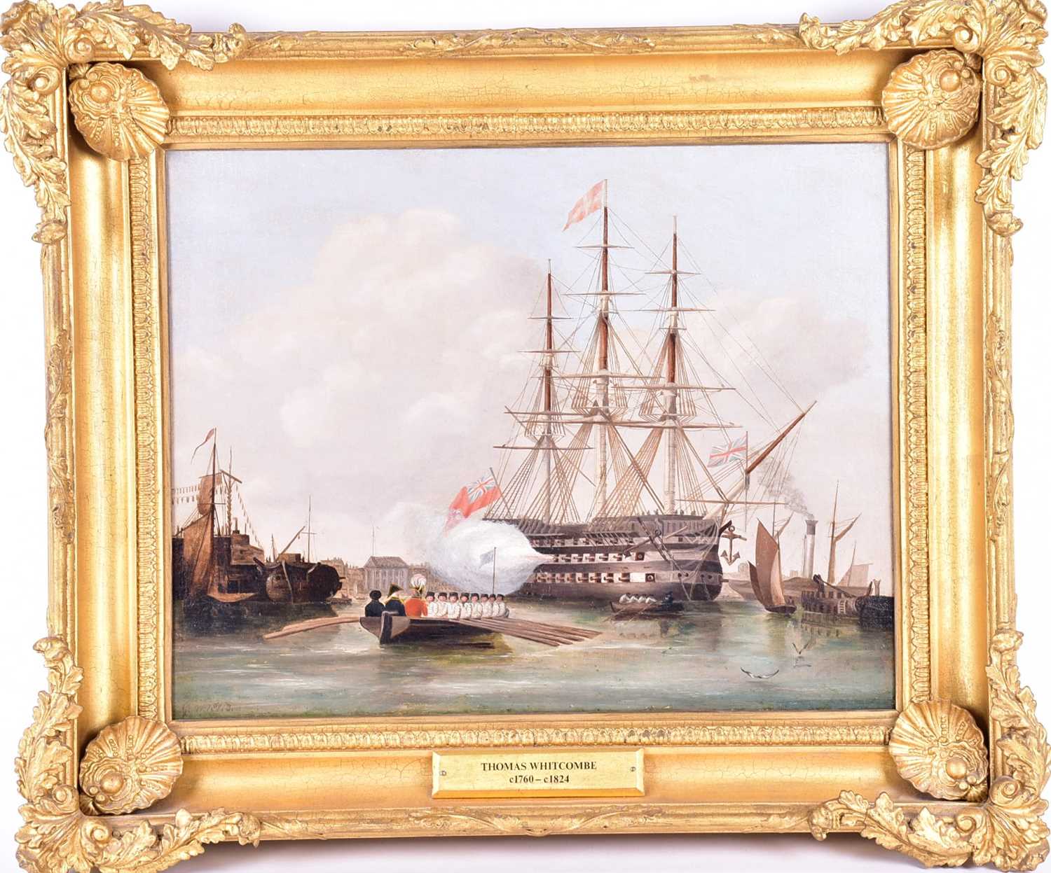 Lot 34 - Manner of Thomas Whitcombe (c.1763-1824), a