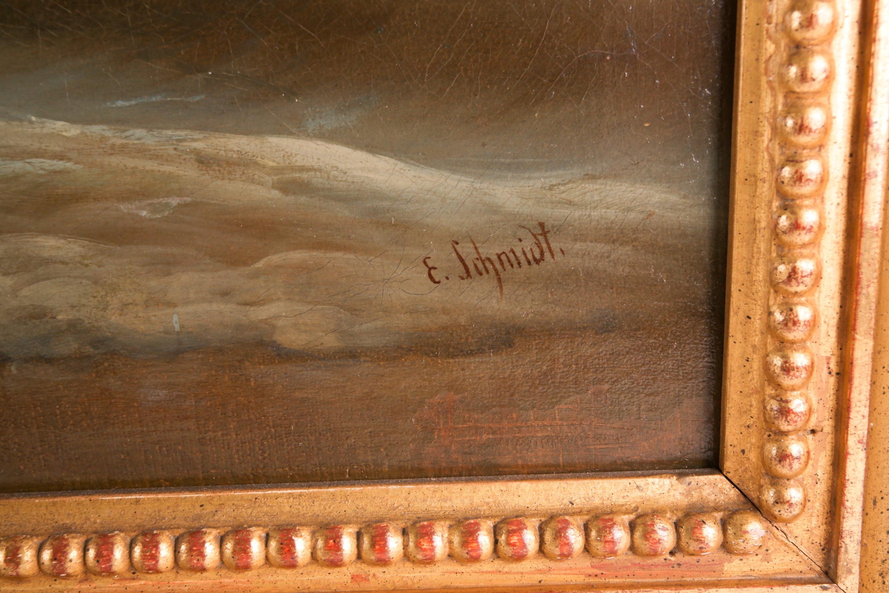 Lot 95 - Eduard Schmidt (1806-1862) German, a marine