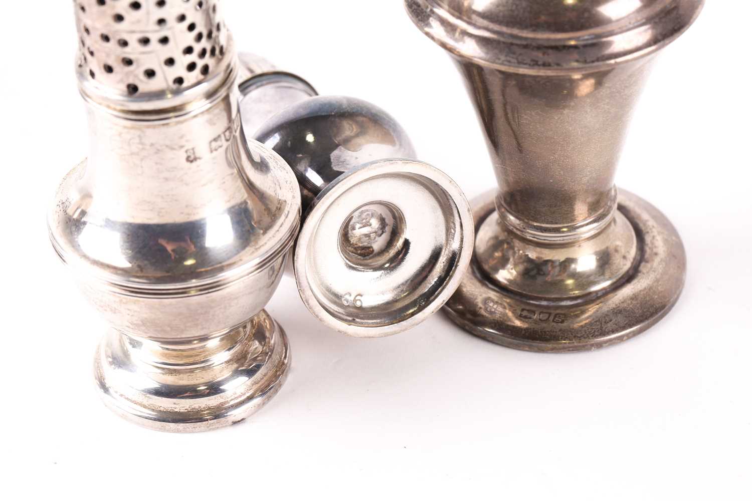 Lot 544 - An early 20th-century silver pepperette of