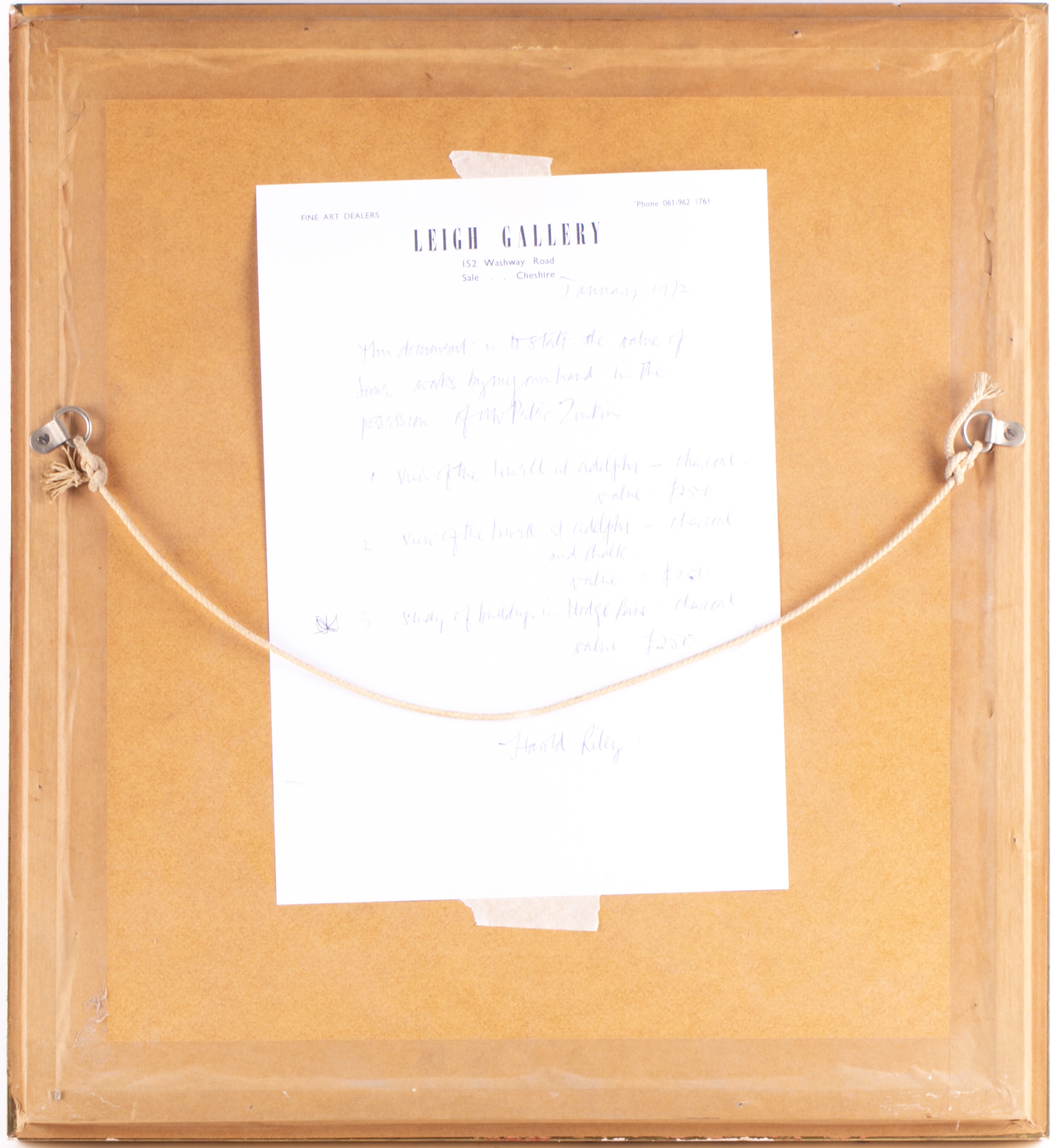 Lot 72 - Harold Riley (b.1934) British, ‘Study of