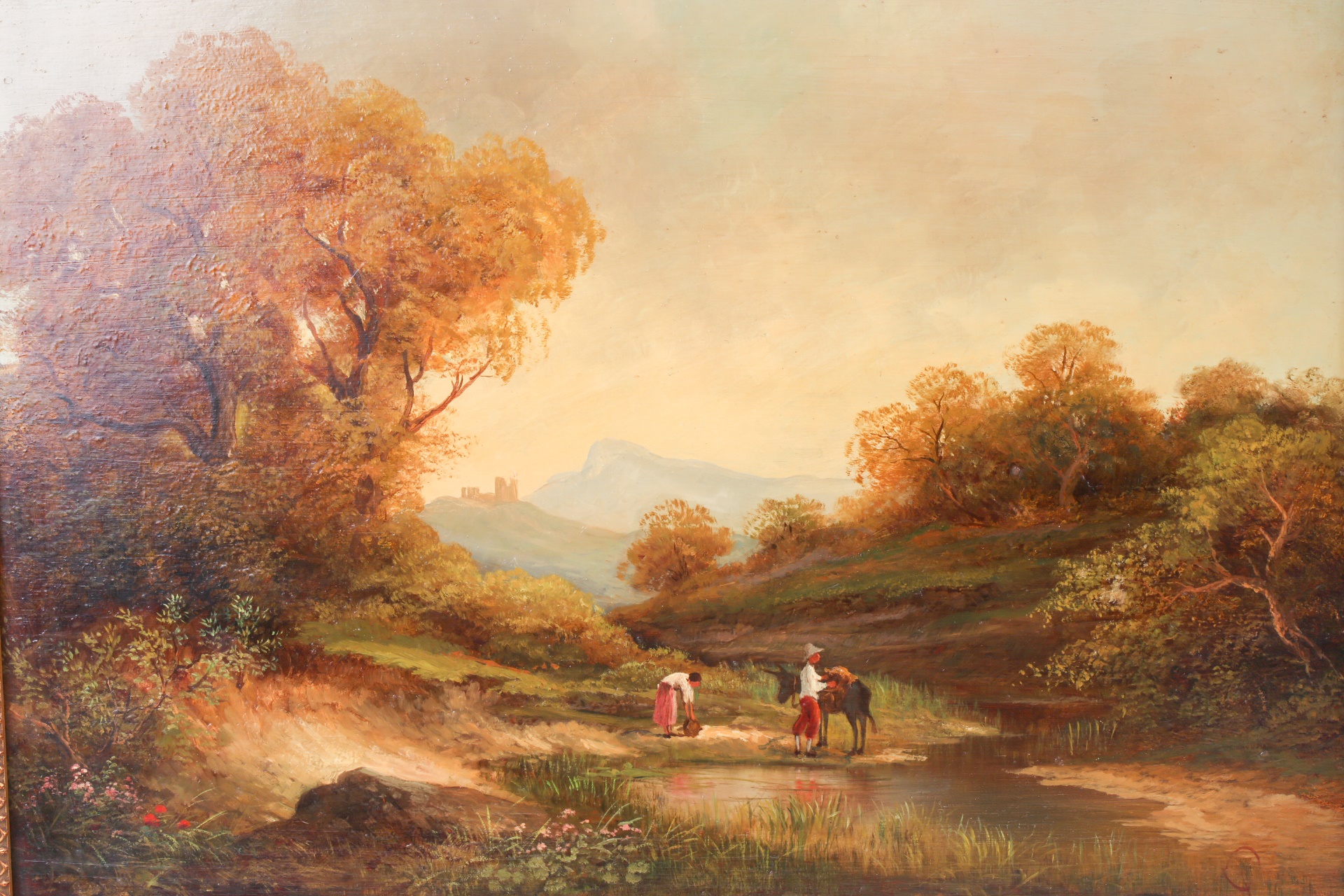 Lot 59 - Peter Negyesi (b.1920), two rural landscapes,