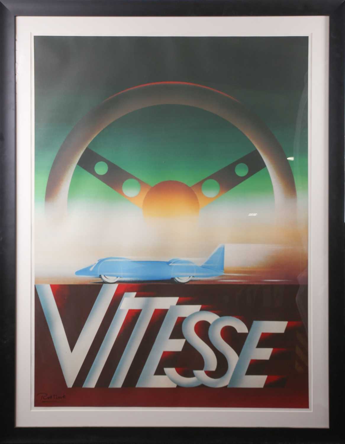 Lot 144 - A large 20th-century advertising poster, by