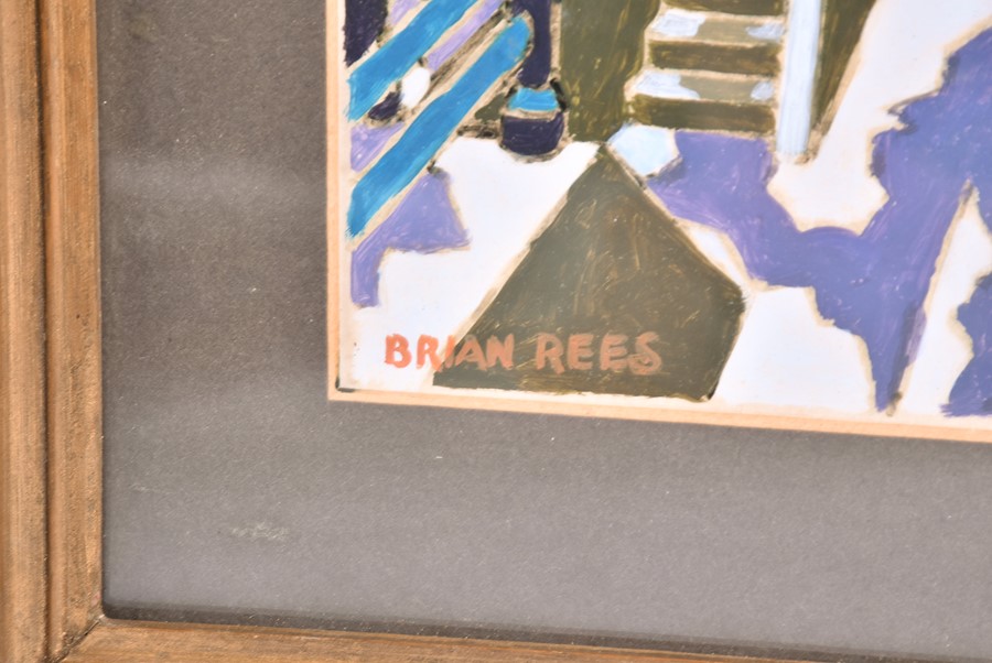 Lot 84 - Brian Harland Rees (b. 1930) British 'Village