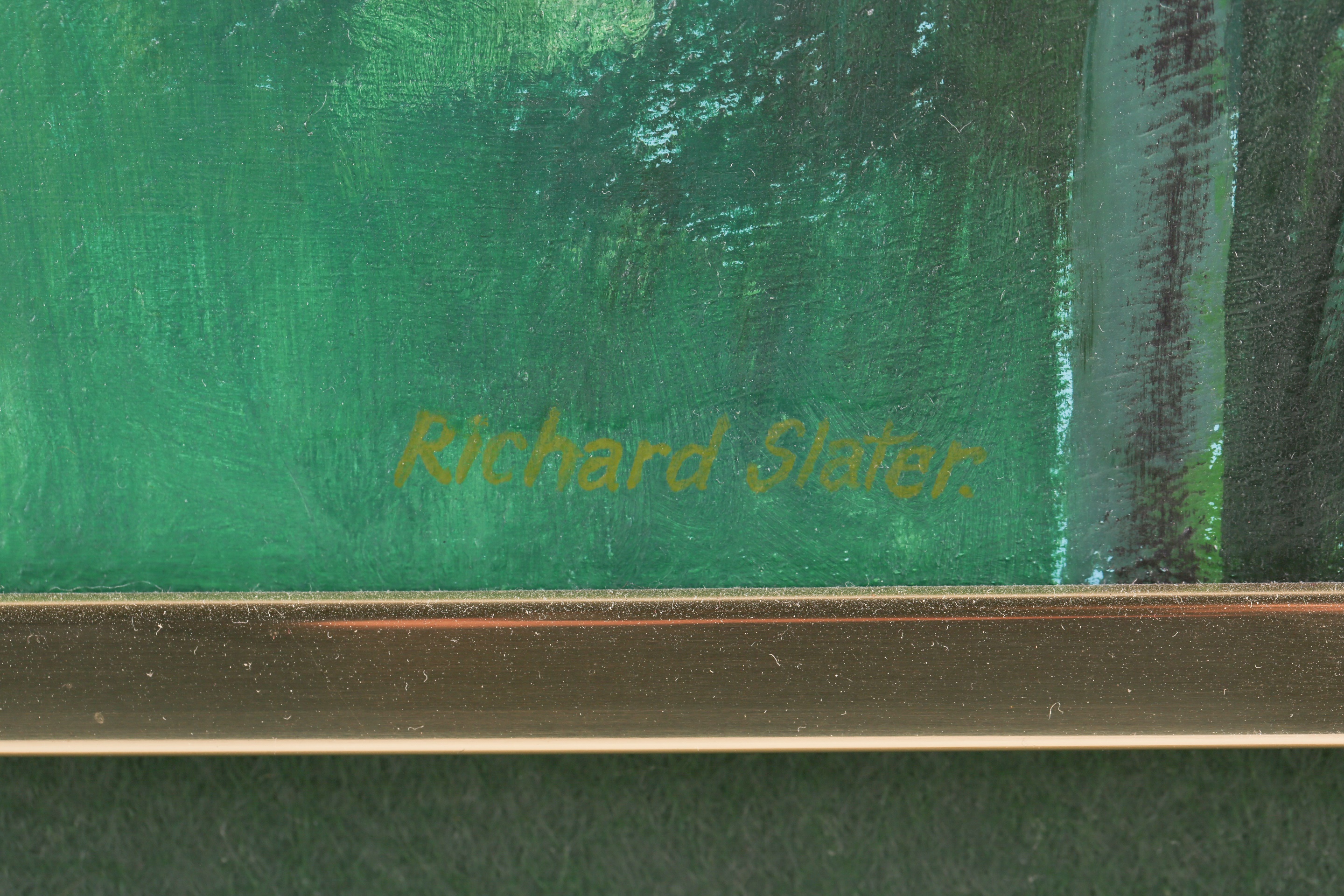 Lot 27 - Richard Slater (b.1927), a farm in a