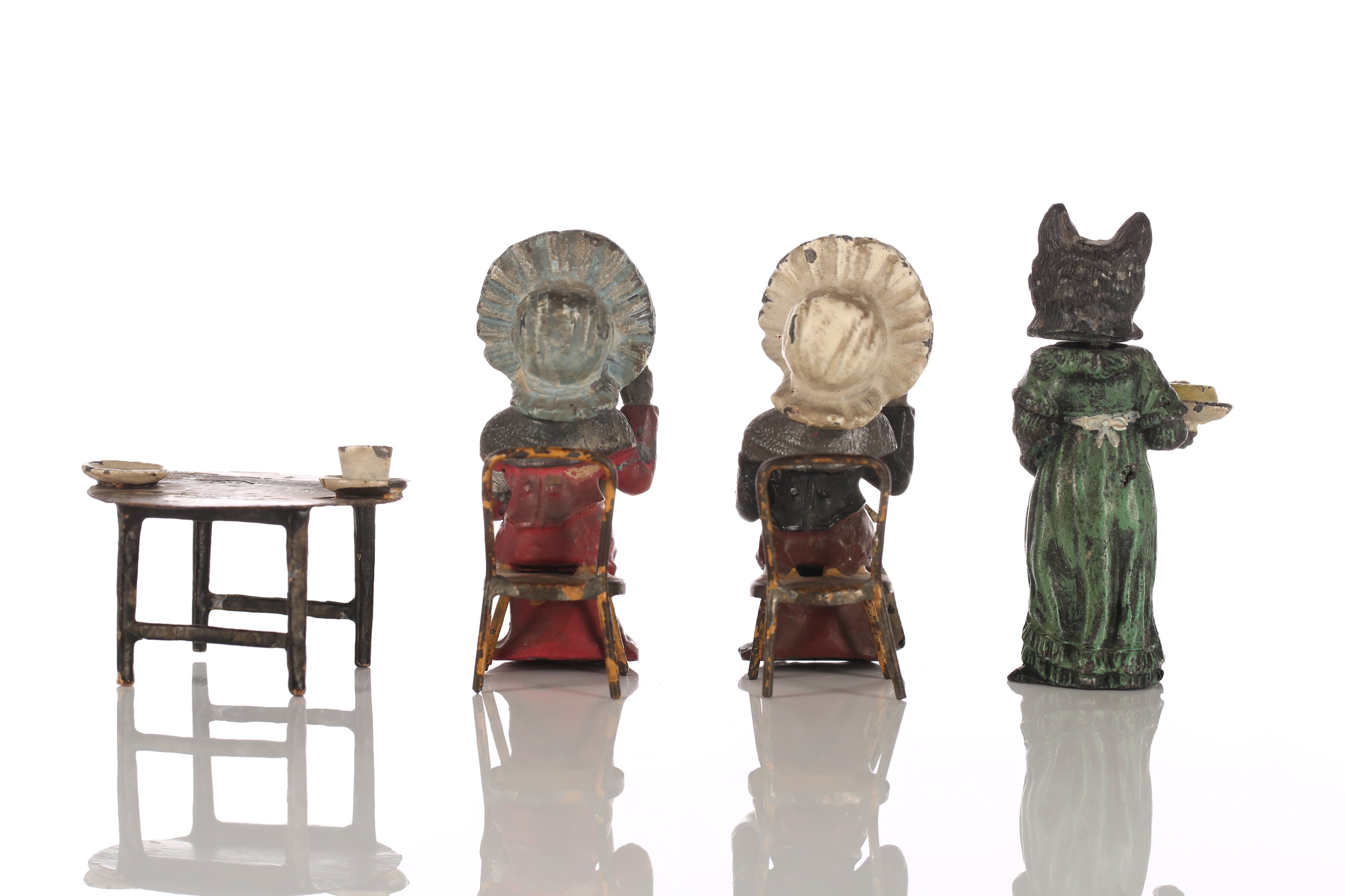 Lot 352 - Georg Heyde of Dresden a cold painted metal,