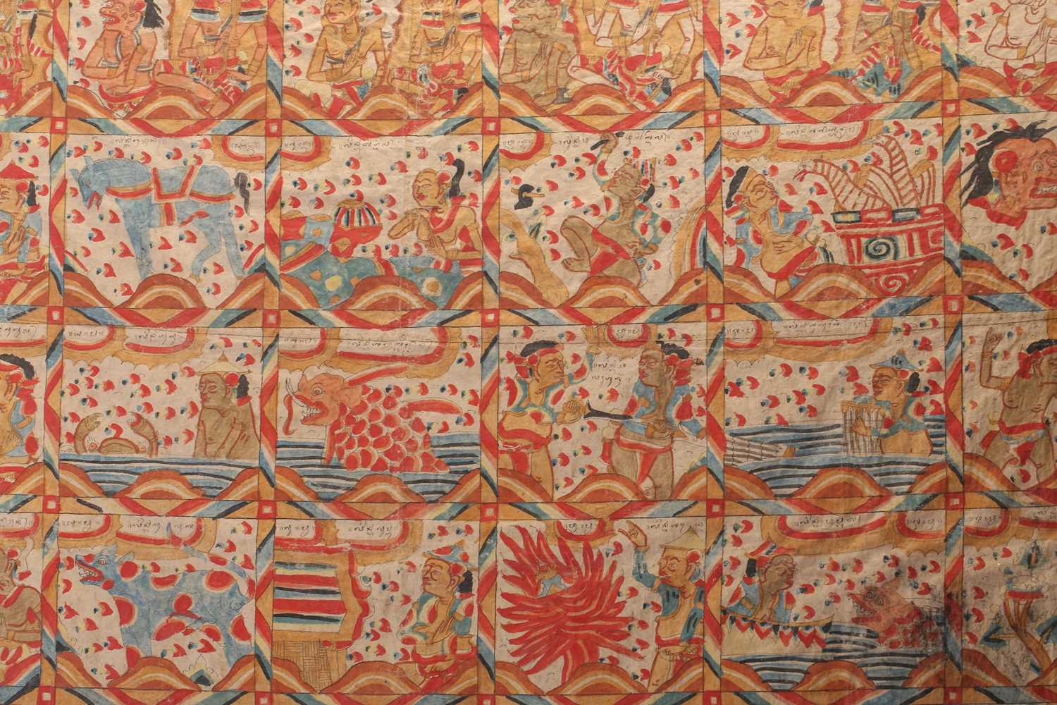 Lot 109 - A Kamasan Balinese Star Calendar
