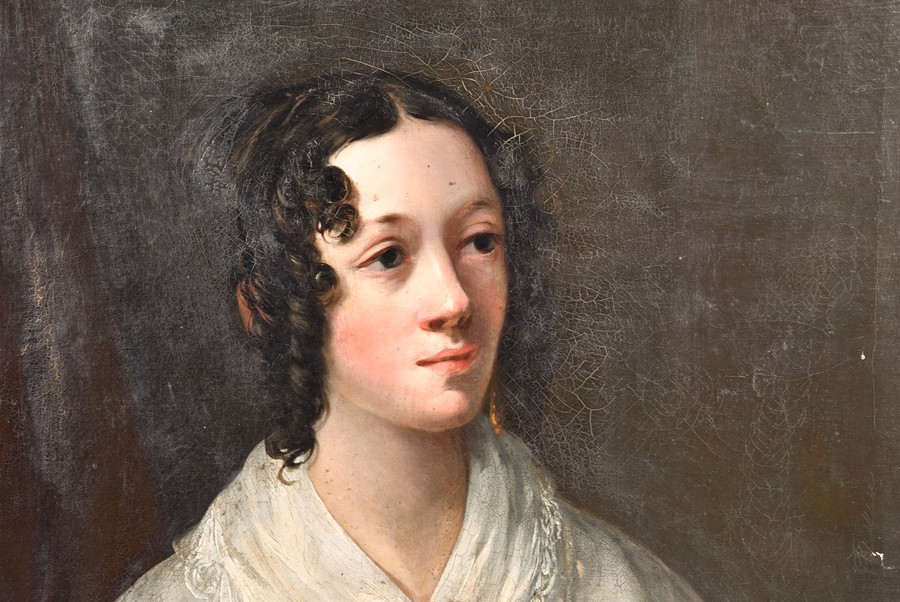 Lot 77 - British School, 19th century portrait of a