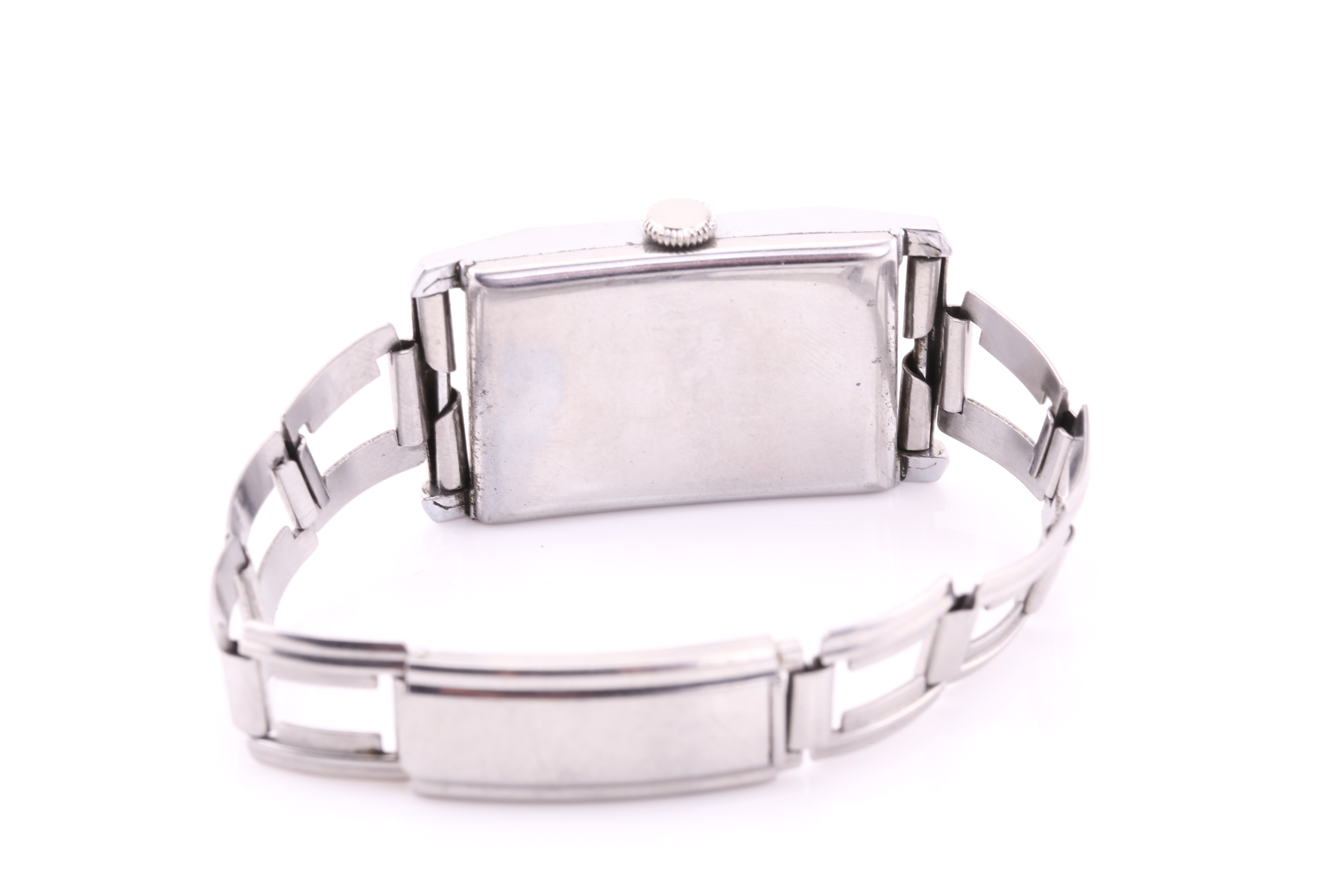 Lot 517 - A 1934 Omega tank in steel with a rectangle