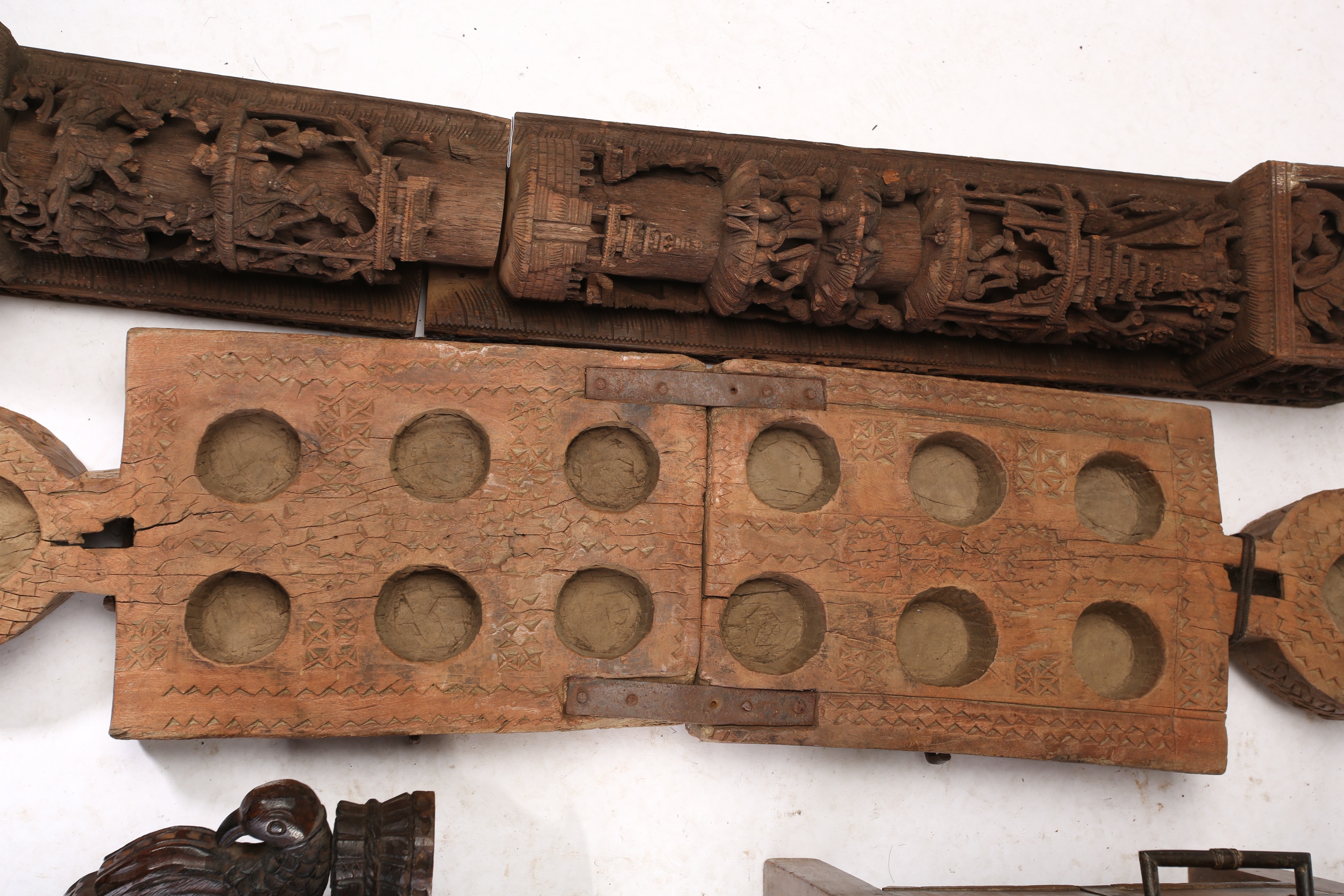 Lot 62 - A North Indian Sigdi, of square form, with