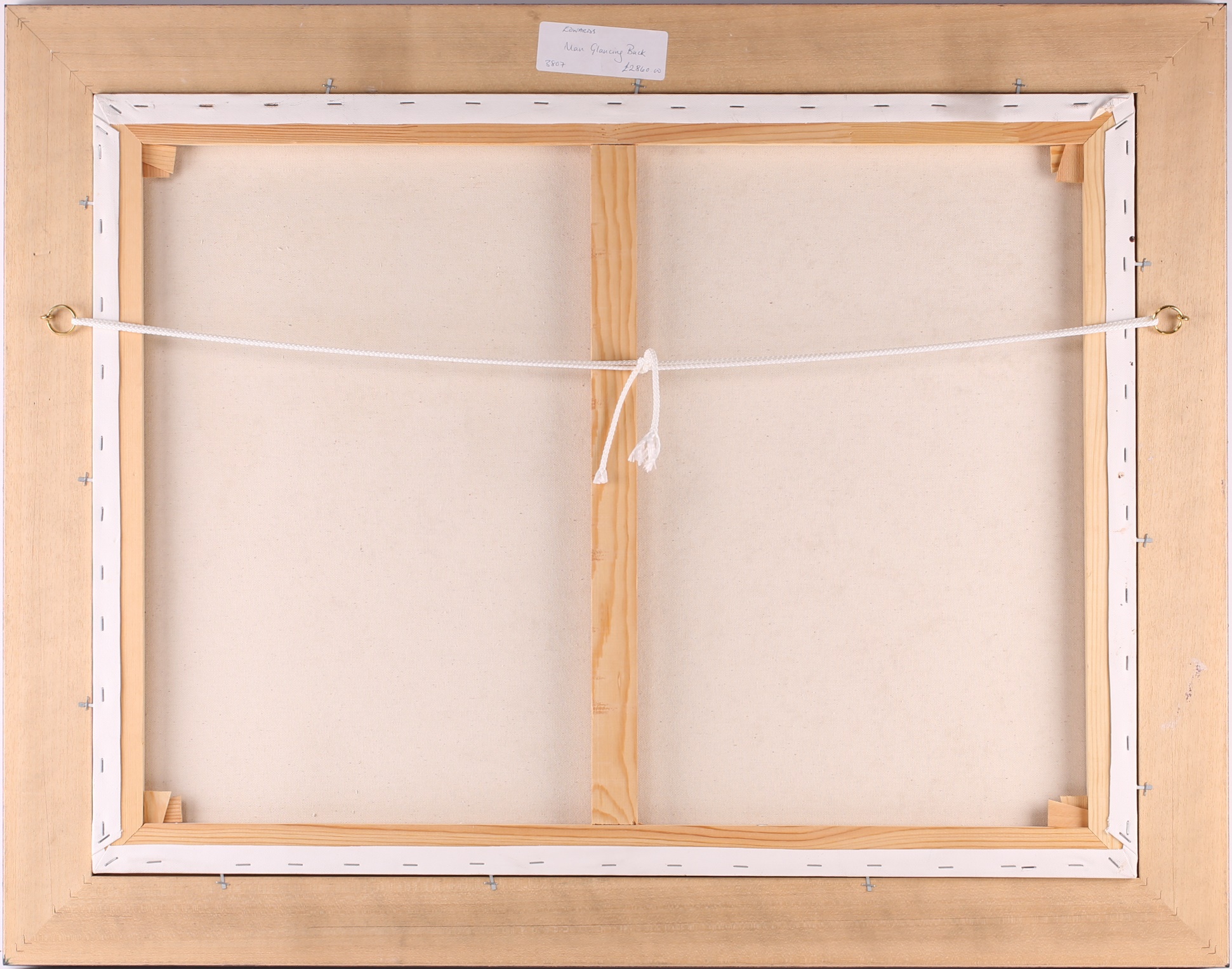 Lot 72 - Mark Edwards (b.1951), 'Man Glancing Back',