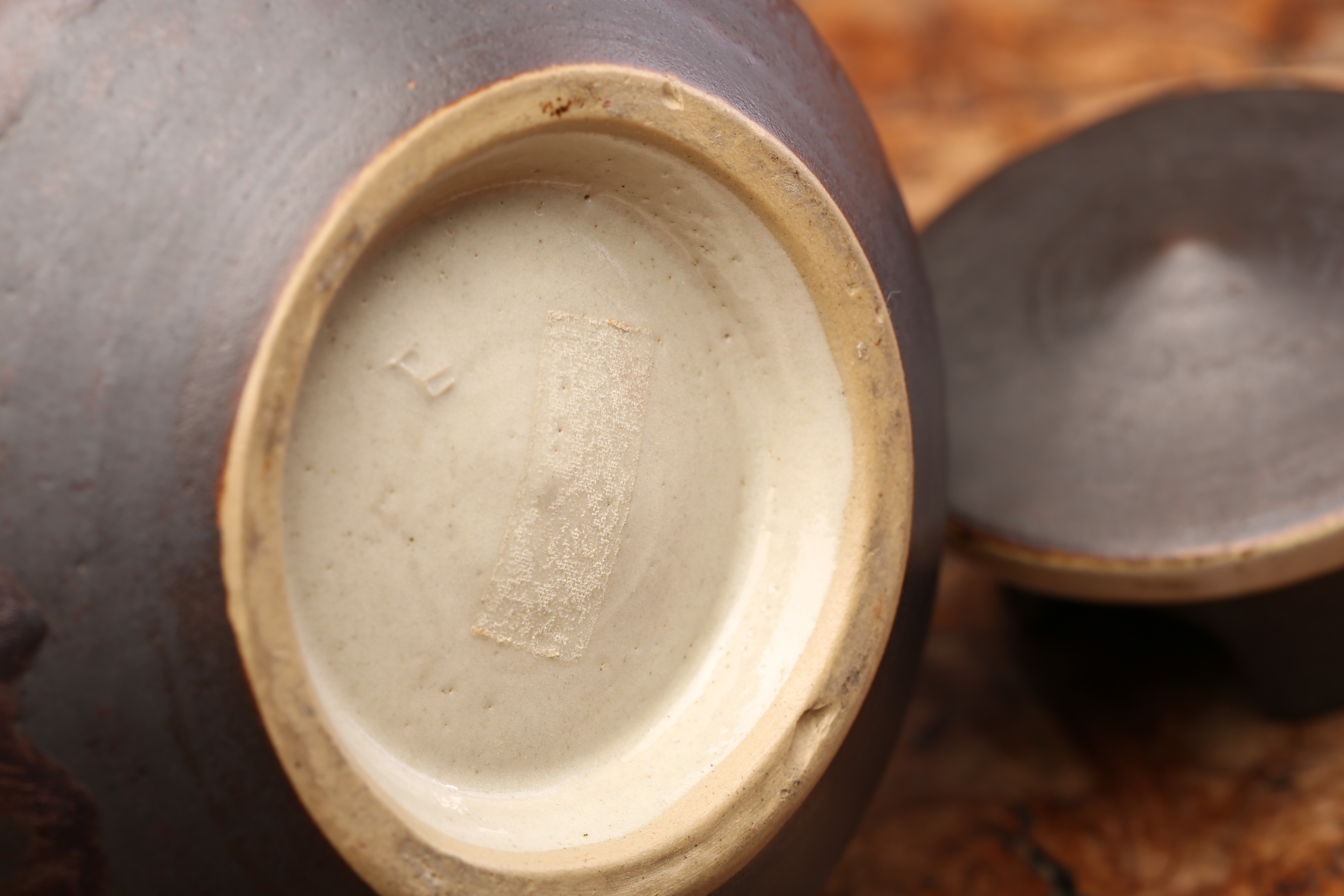 Lot 340 - Lucie Rie (1902-1995), a manganese glaze