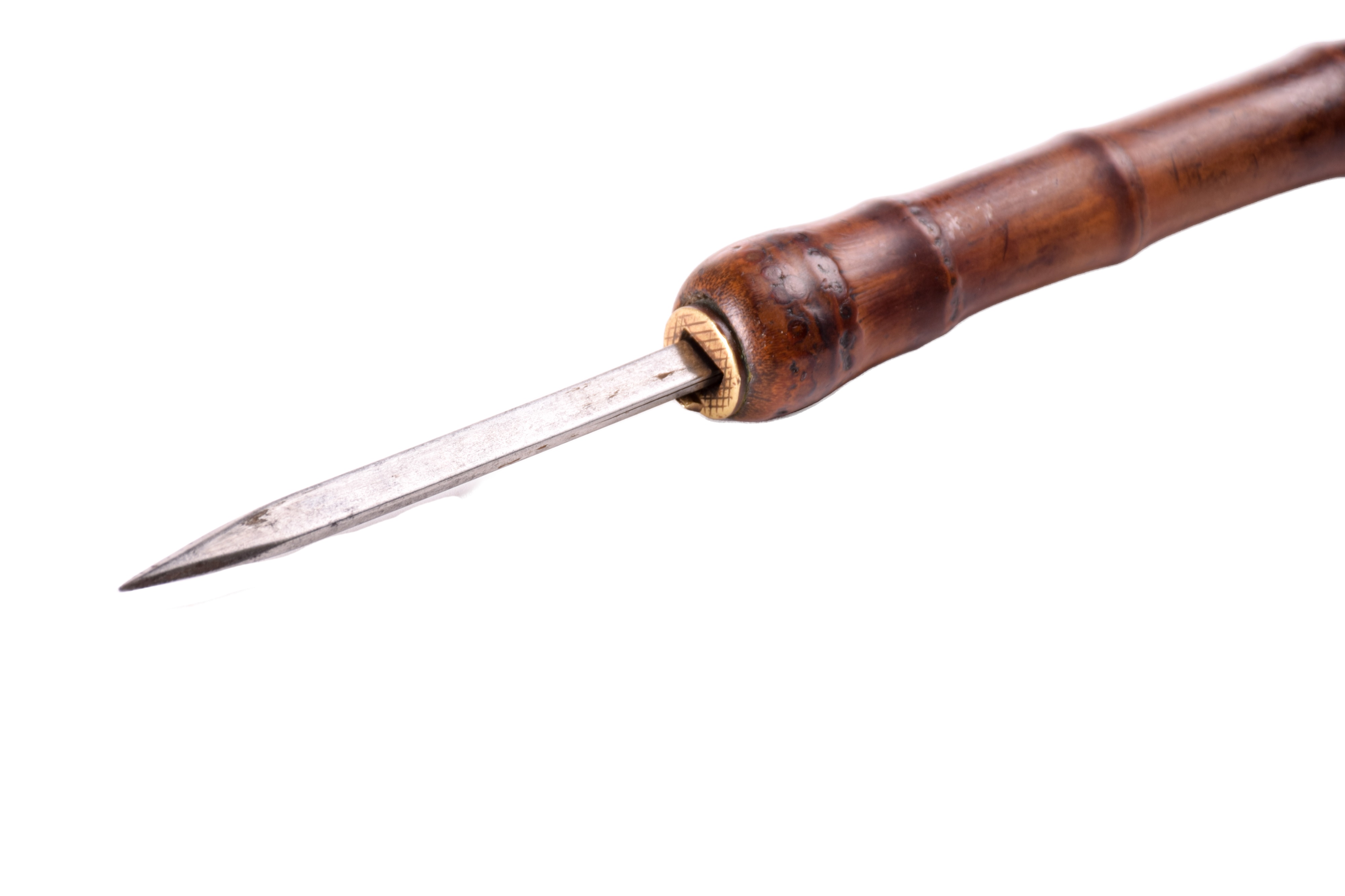 Lot 193 - A Victorian cane-bodied "Flick Stick"