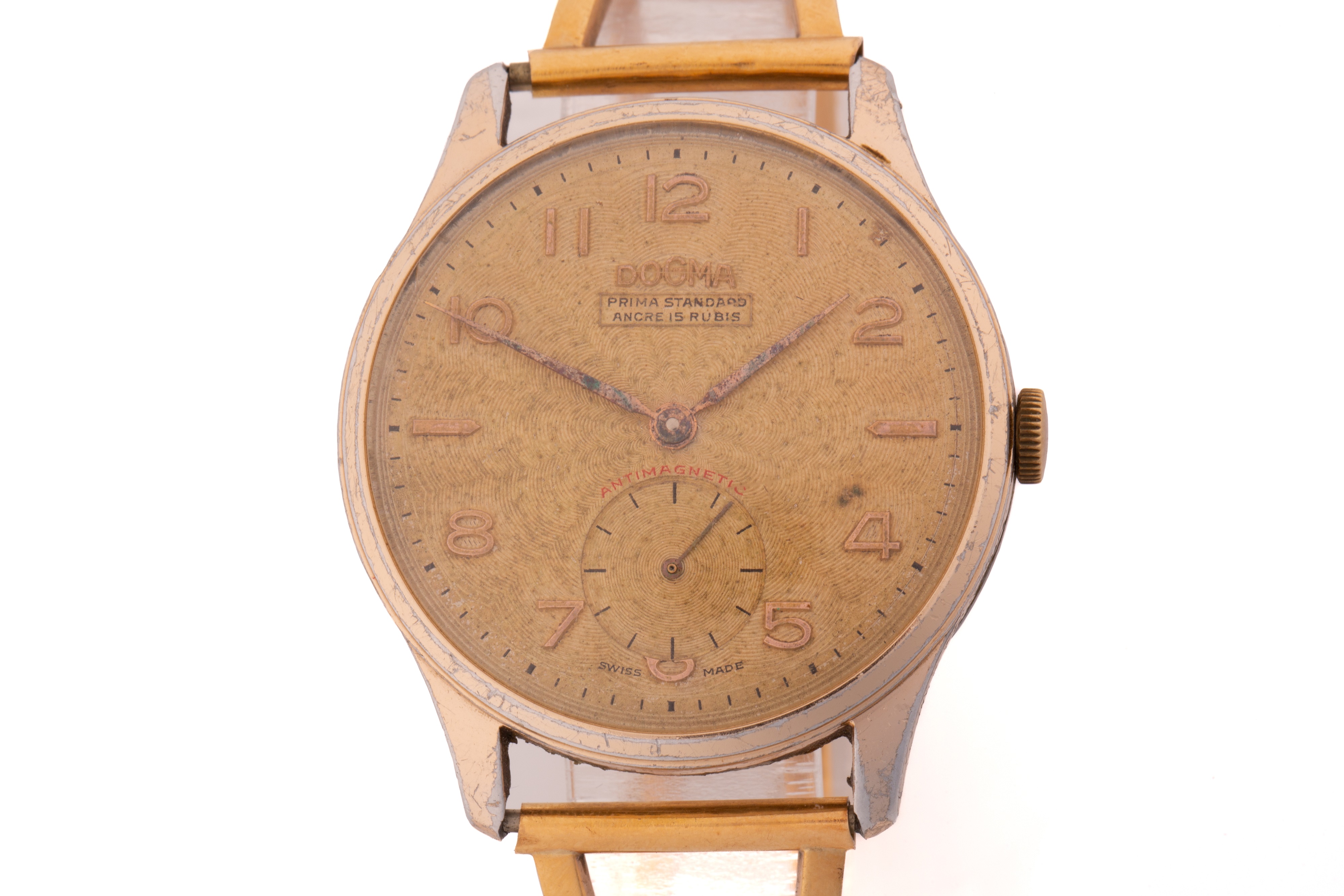 Lot 256 - A Dogma Prima Standard wristwatch with a