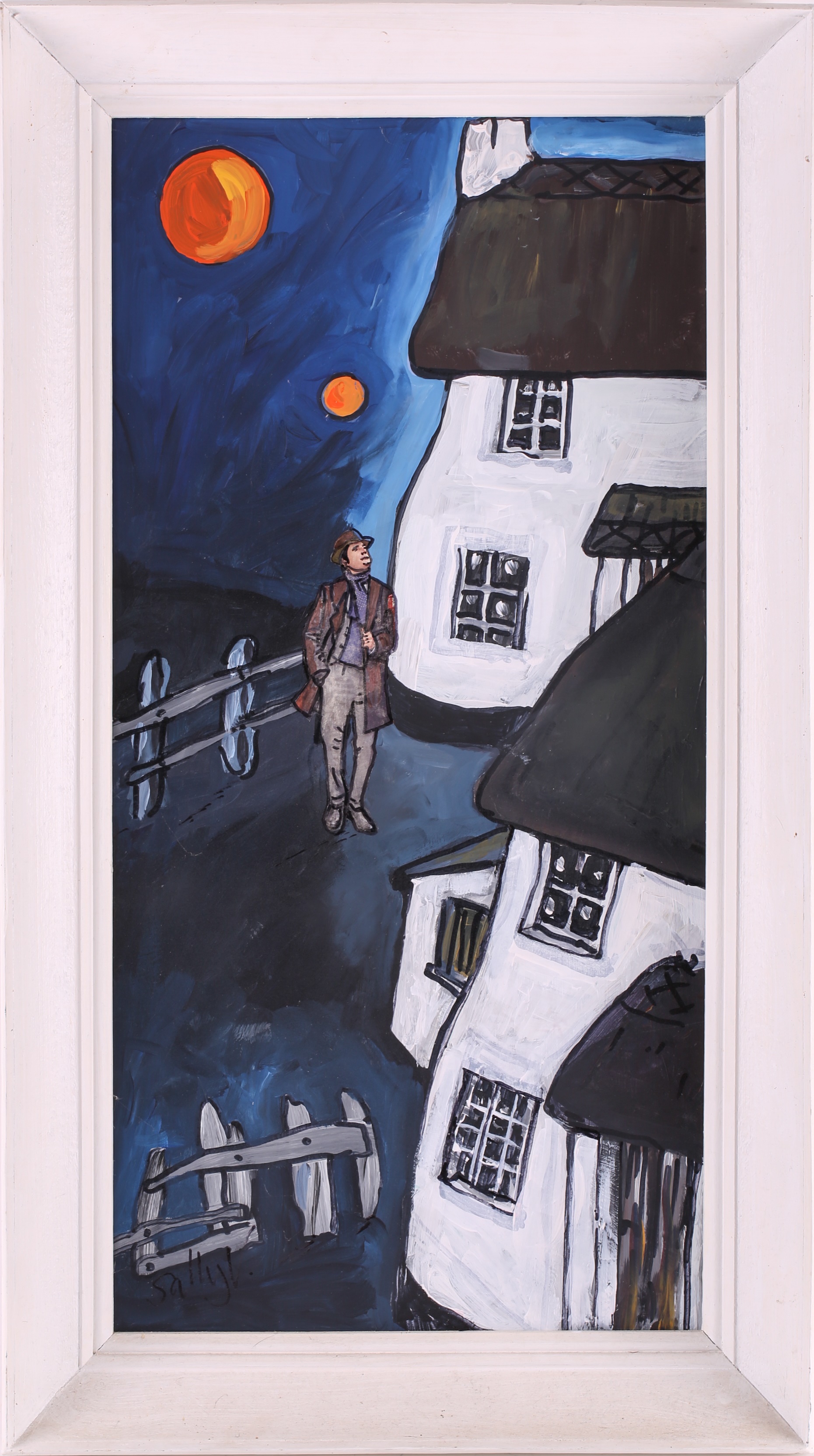 Lot 8 - Sally Vaughan, 'Waterworld 2' - Sailing boats