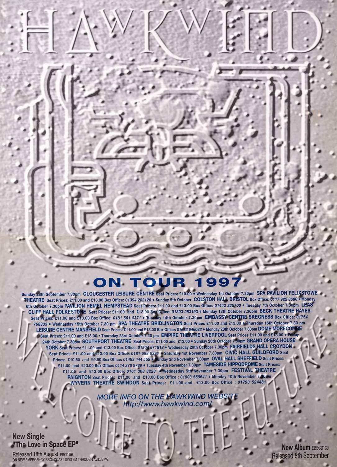 Lot 241 - Hawkwind: forty-five original concert