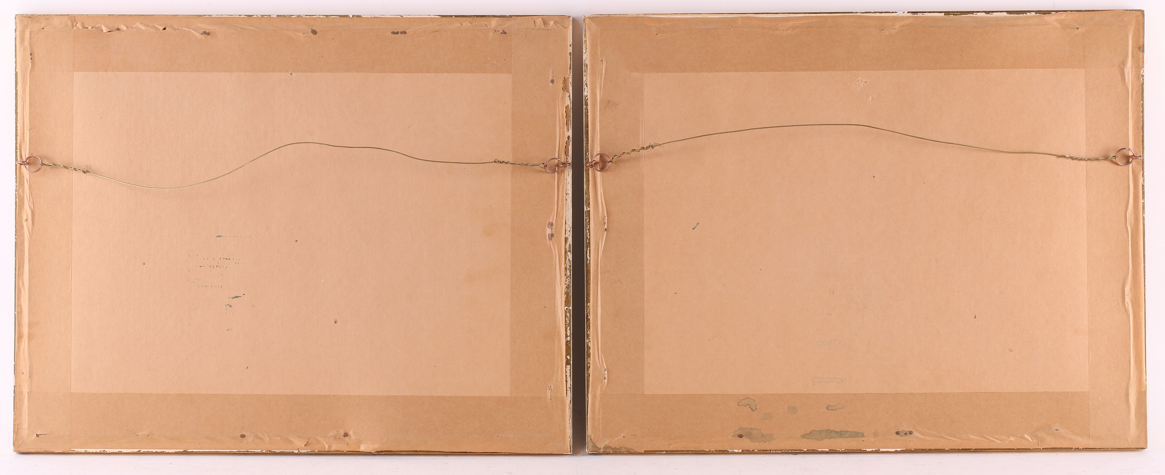 Lot 277 - A pair of Chinese pith paper paintings,