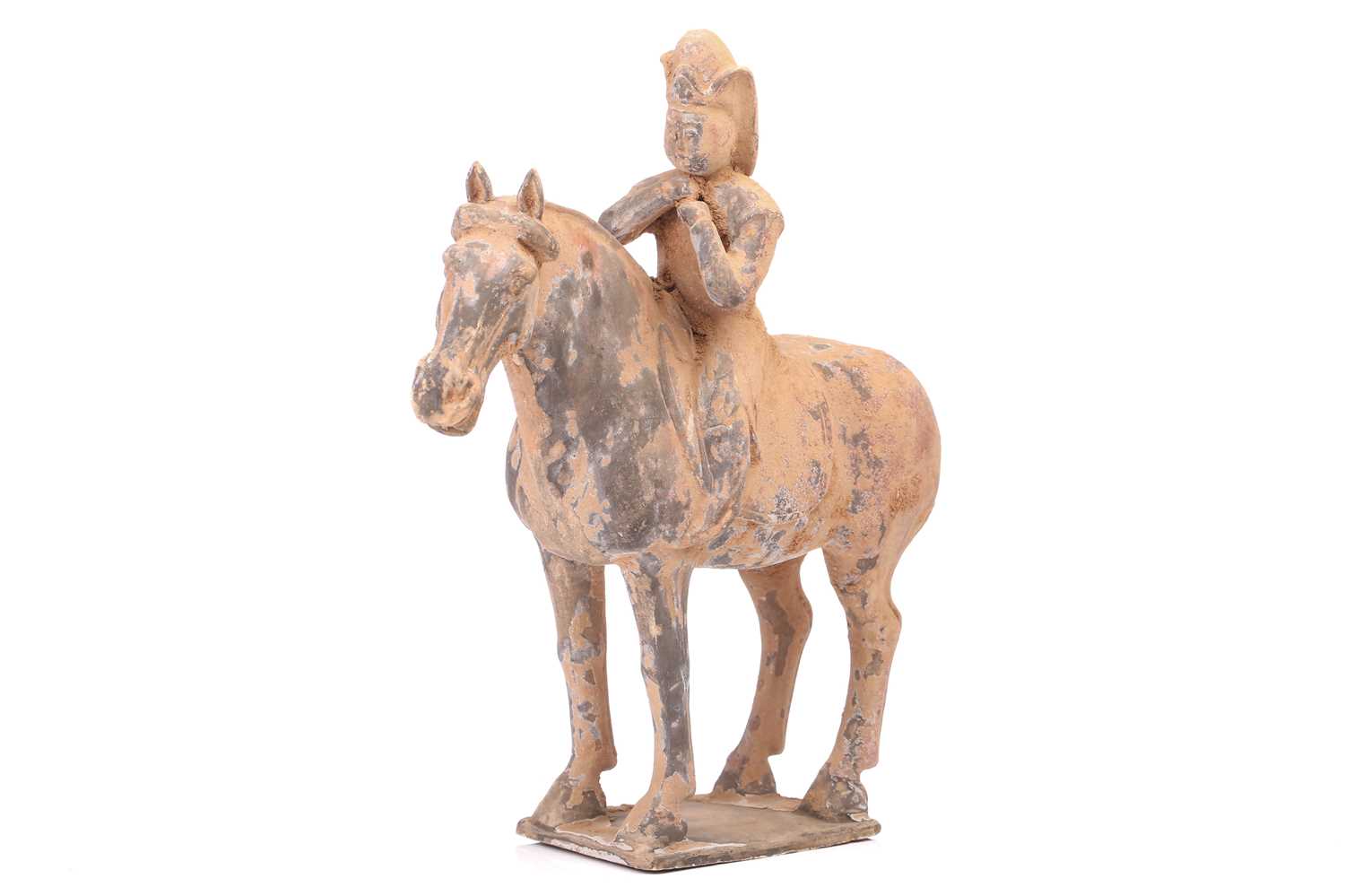 Lot 265 - A Chinese Tang style equestrian Minqi,