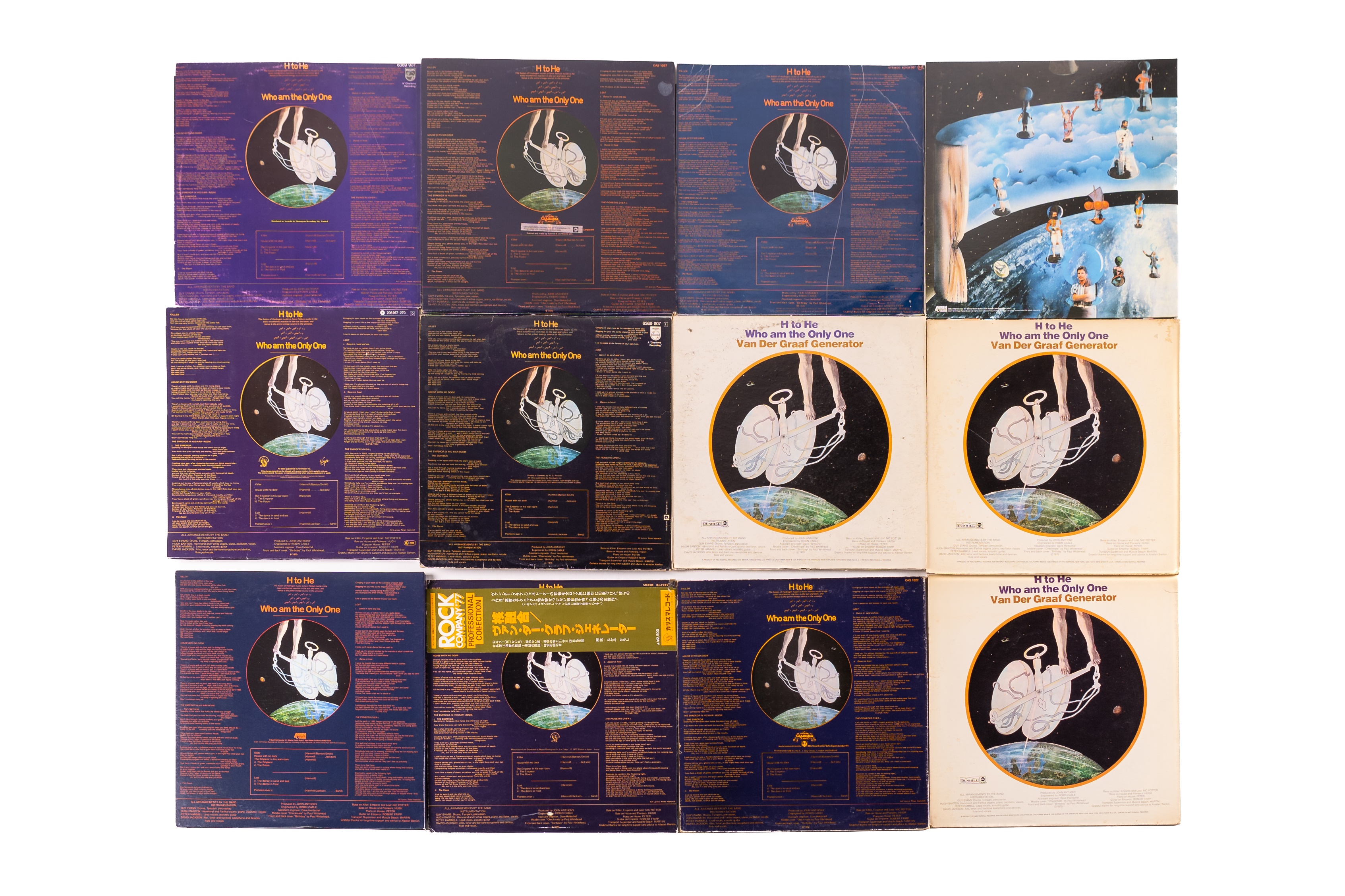 Lot 74 - Van Der Graaf Generator: twelve original