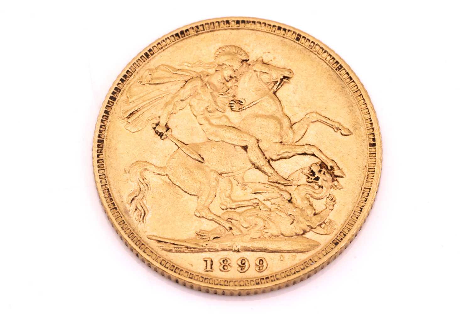 Lot 176 - A Victorian sovereign, dated 1899, Melbourne