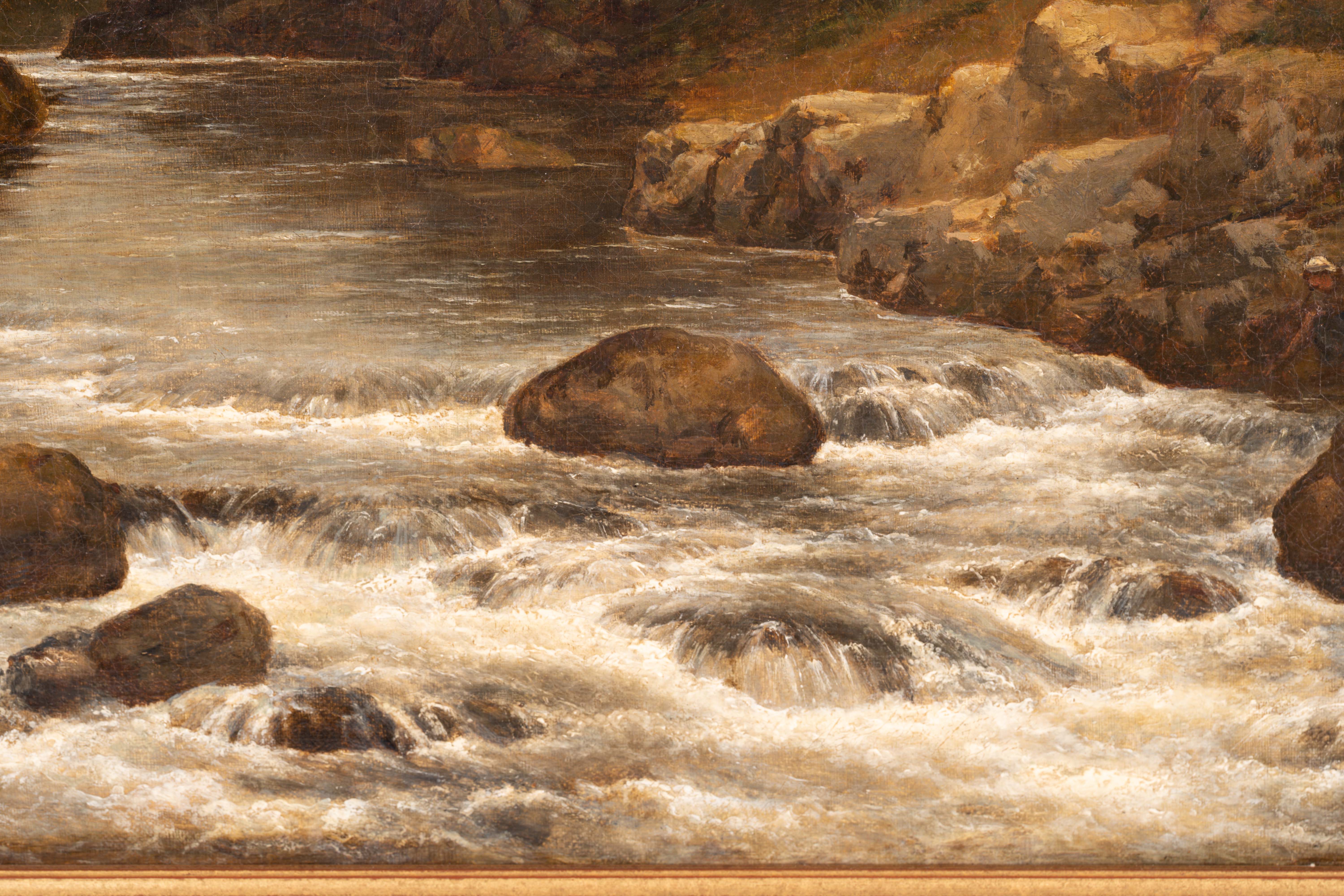 Lot 14 - Edmund Gill (1820-1894) British, a bridge