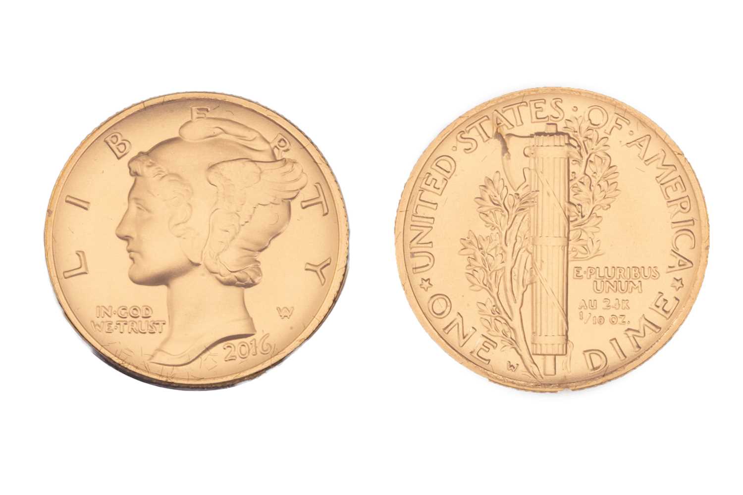 Lot 185 - A 2016 United States Mint Mercury Dime