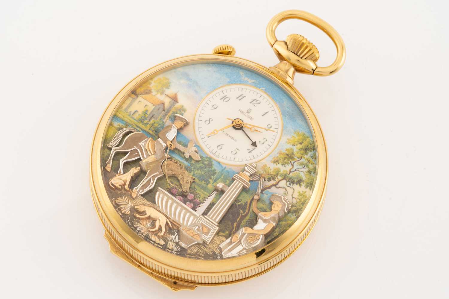 Lot 381 - A Charles Reuge Hunter automaton Pocket