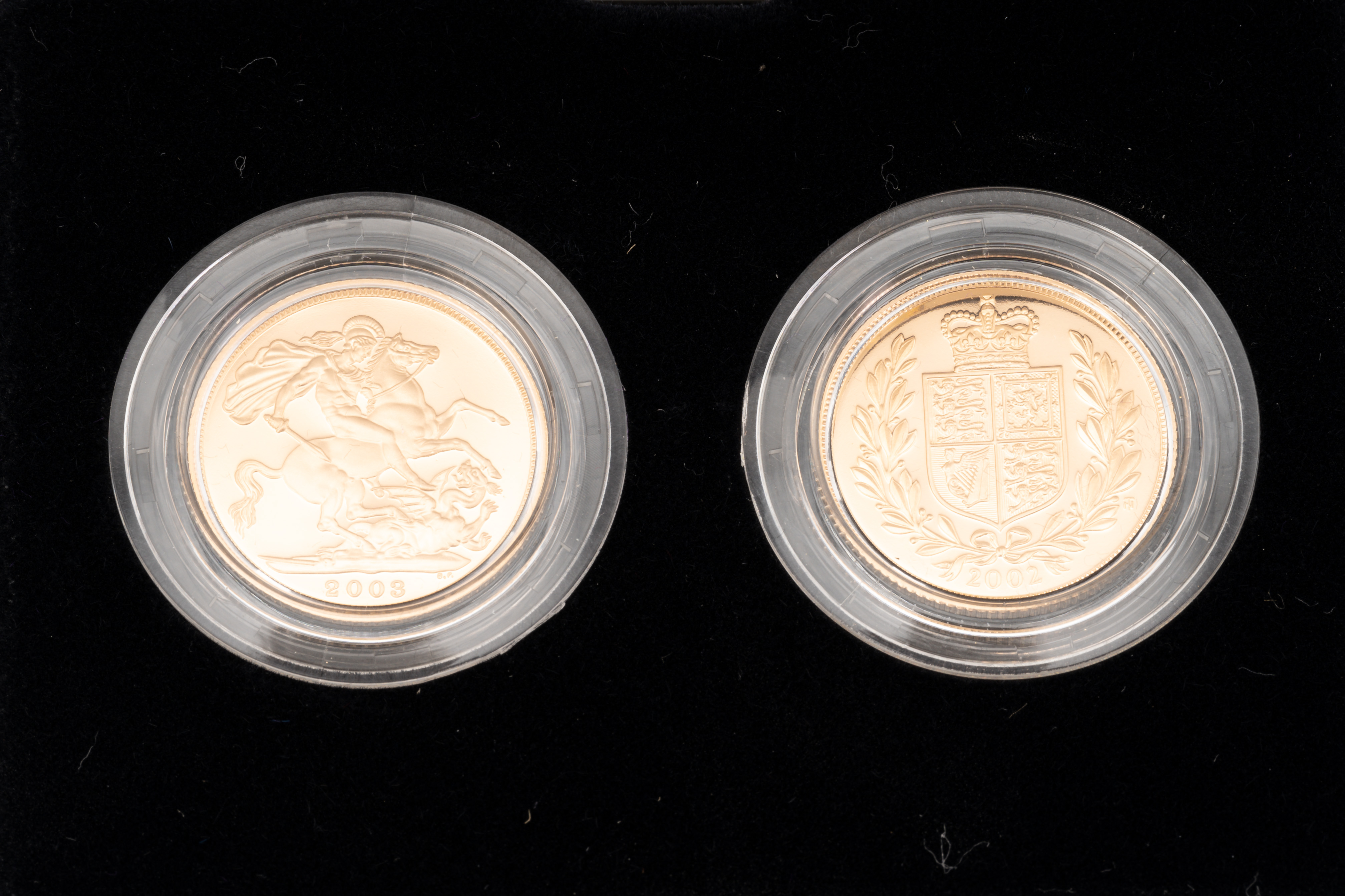 Lot 312 - A 2002 United Kingdom gold proof two