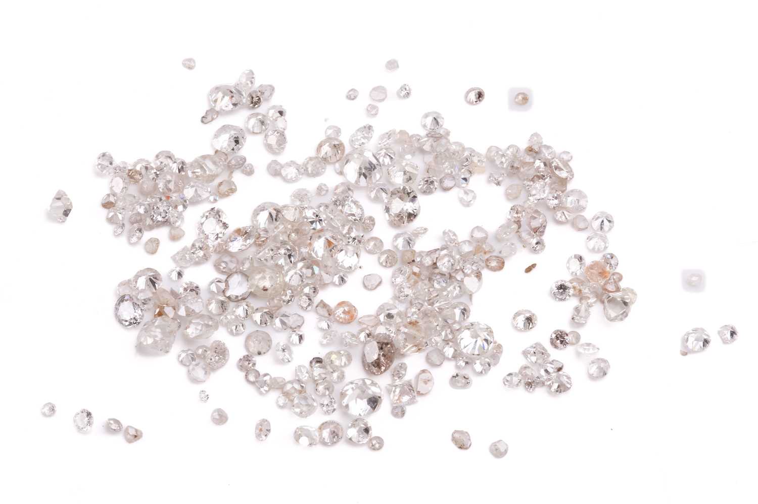 Lot 292 - 8.86ct jobbing melee parcel of loose