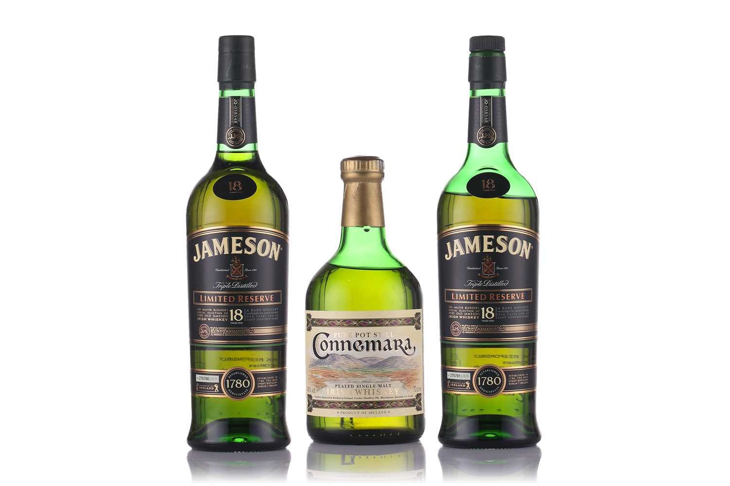 Lot 56 - Two bottles of Jameson Triple Distilled