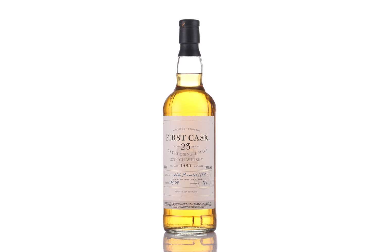Lot 109 - A bottle of First Cask Speyside Single Malt