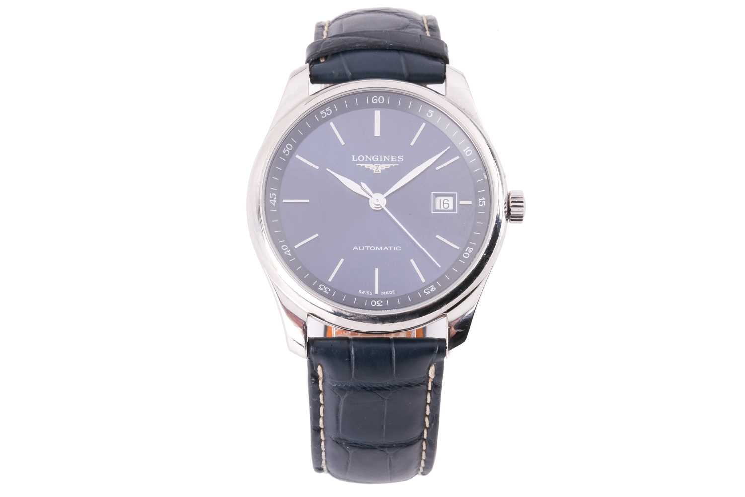 Lot 382 - A Longines automatic master collection watch,