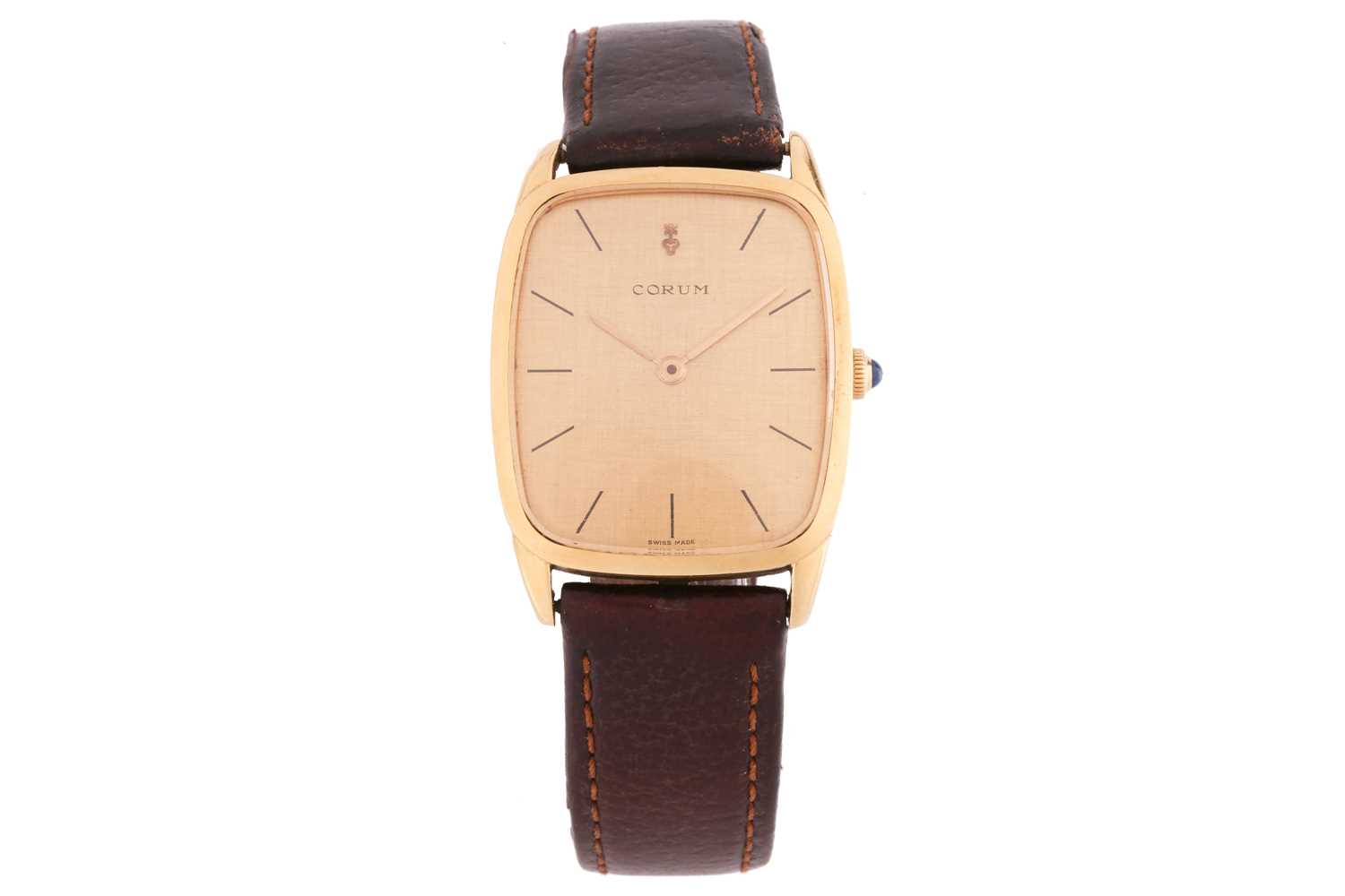 Lot 368 - A Corum hand-wound mechanical movement,