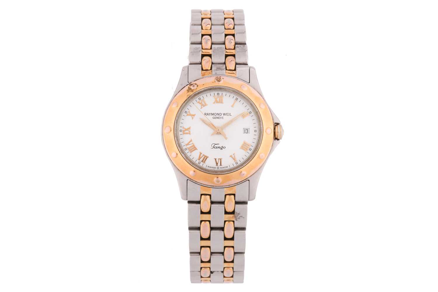 Lot 348 - A Raymond Weil Tango watch, featuring a